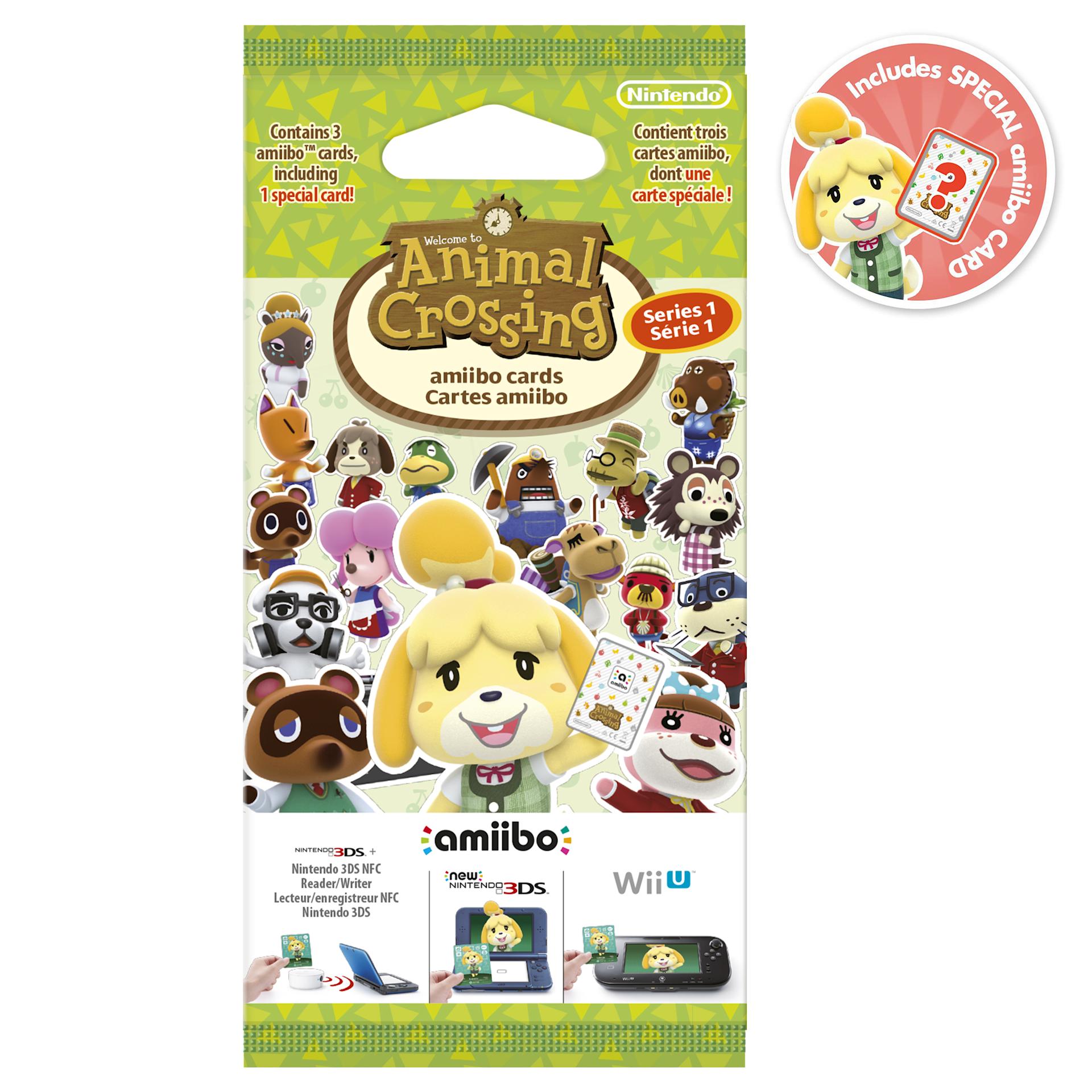 Animal Crossing amiibo Cards Pack - Series 1 - My Nintendo Store
