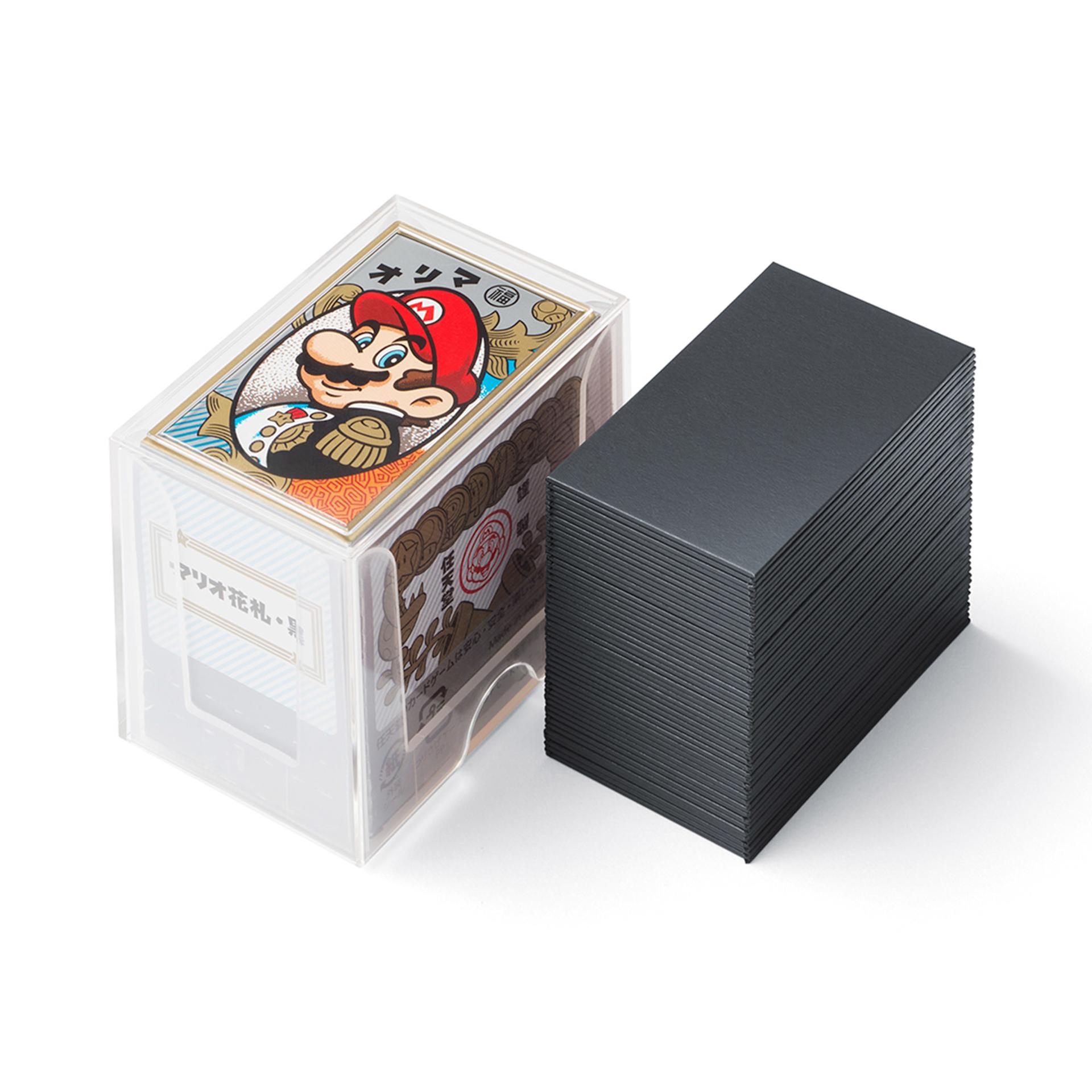 Mario Hanafuda Cards (Black) - My Nintendo Store