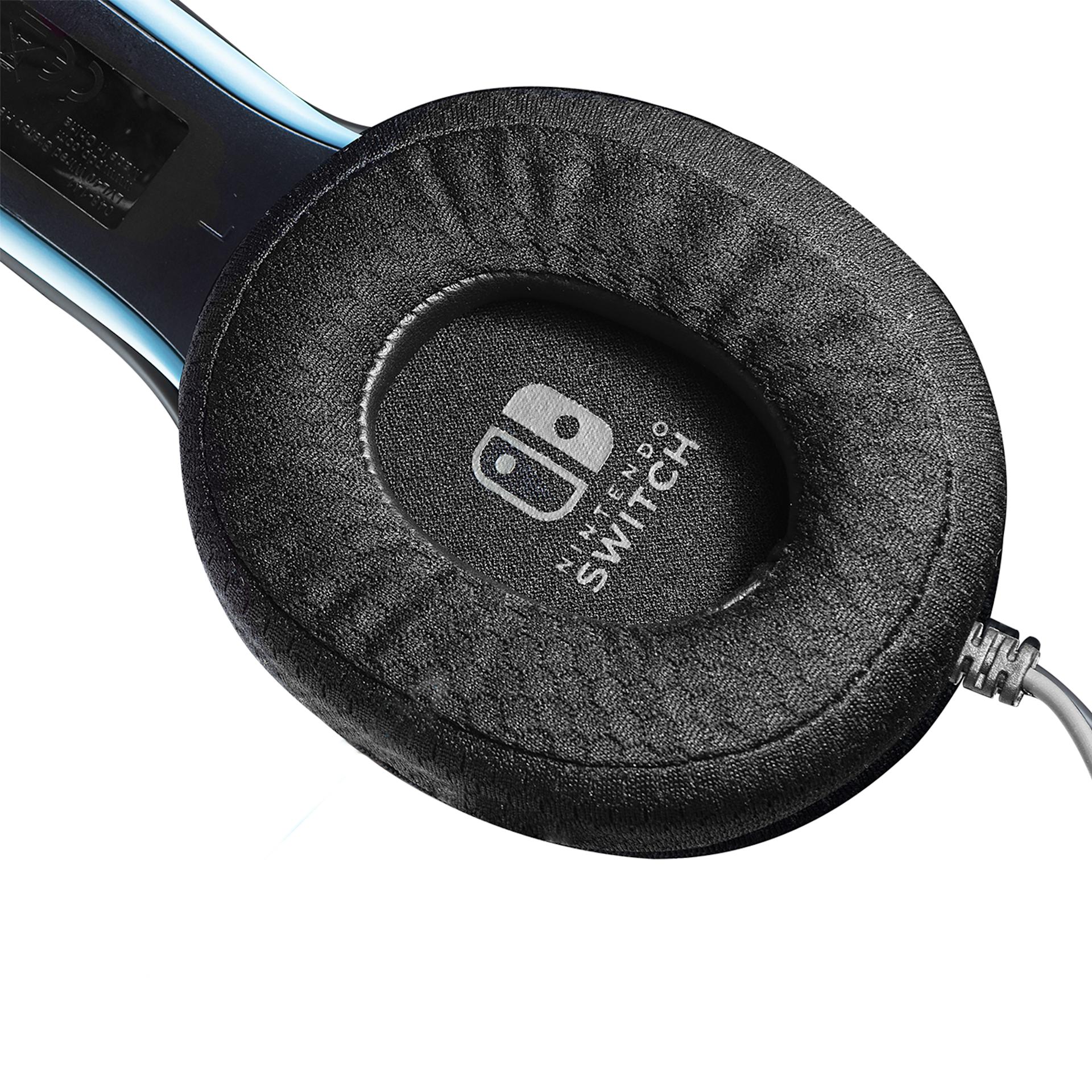 Nintendo Switch Gaming Headphones (Wired) - Neon Blue / Neon Red - My ...