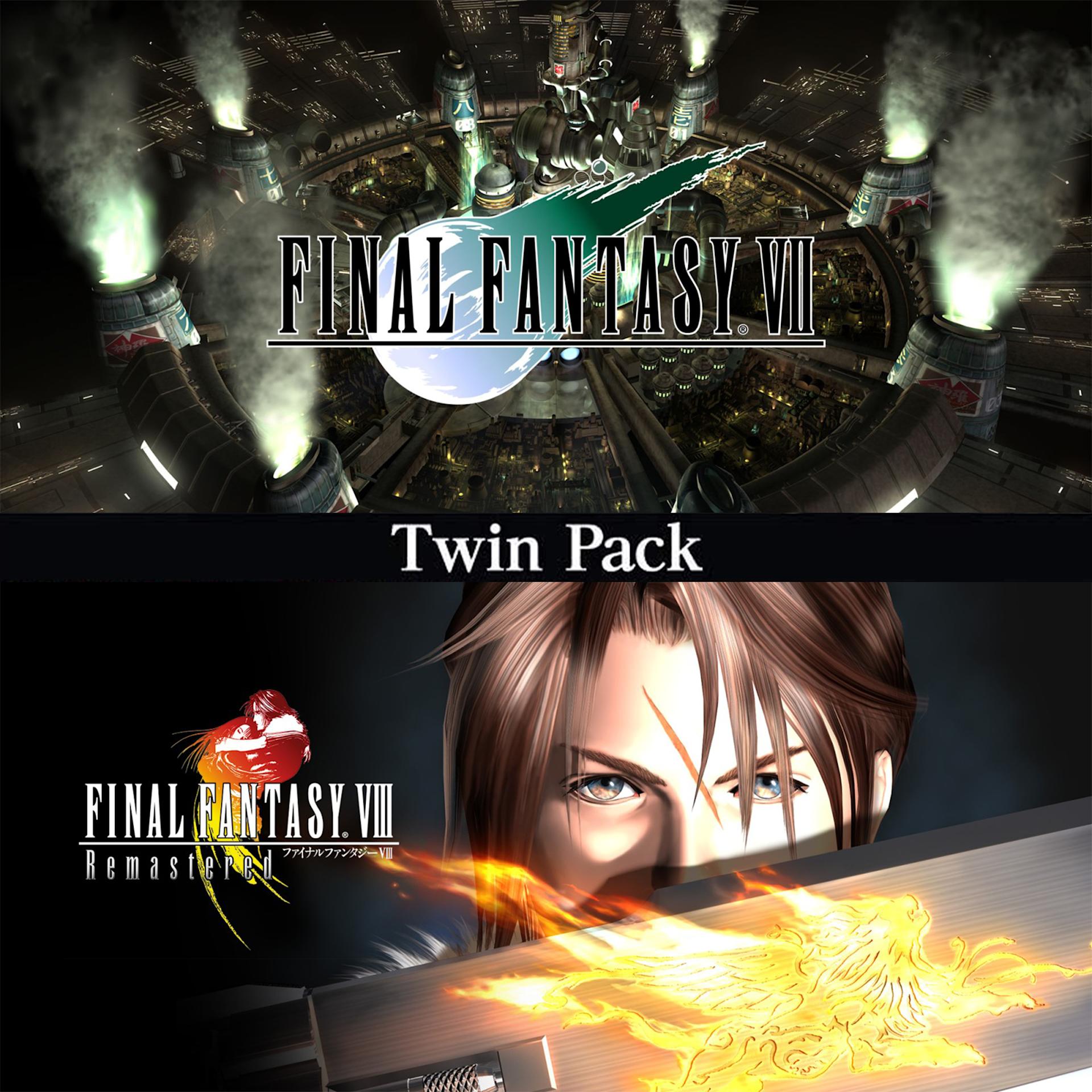 Final Fantasy VII & Final Fantasy VIII Remastered Twin Pack - My ...