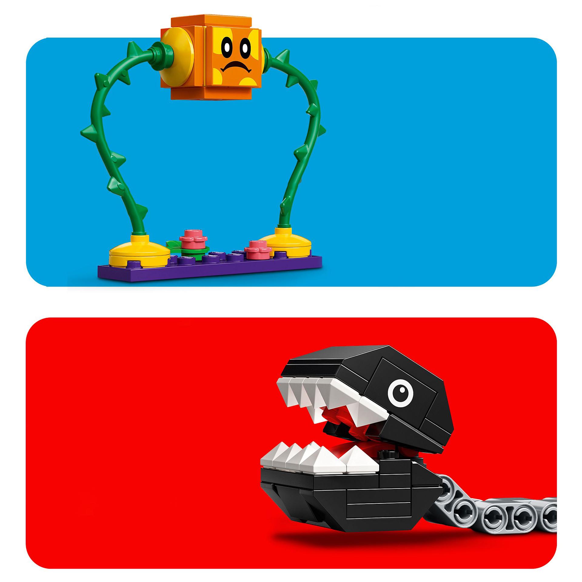 LEGO Super Mario Chain Chomp Jungle Encounter Expansion Set (71381 ...