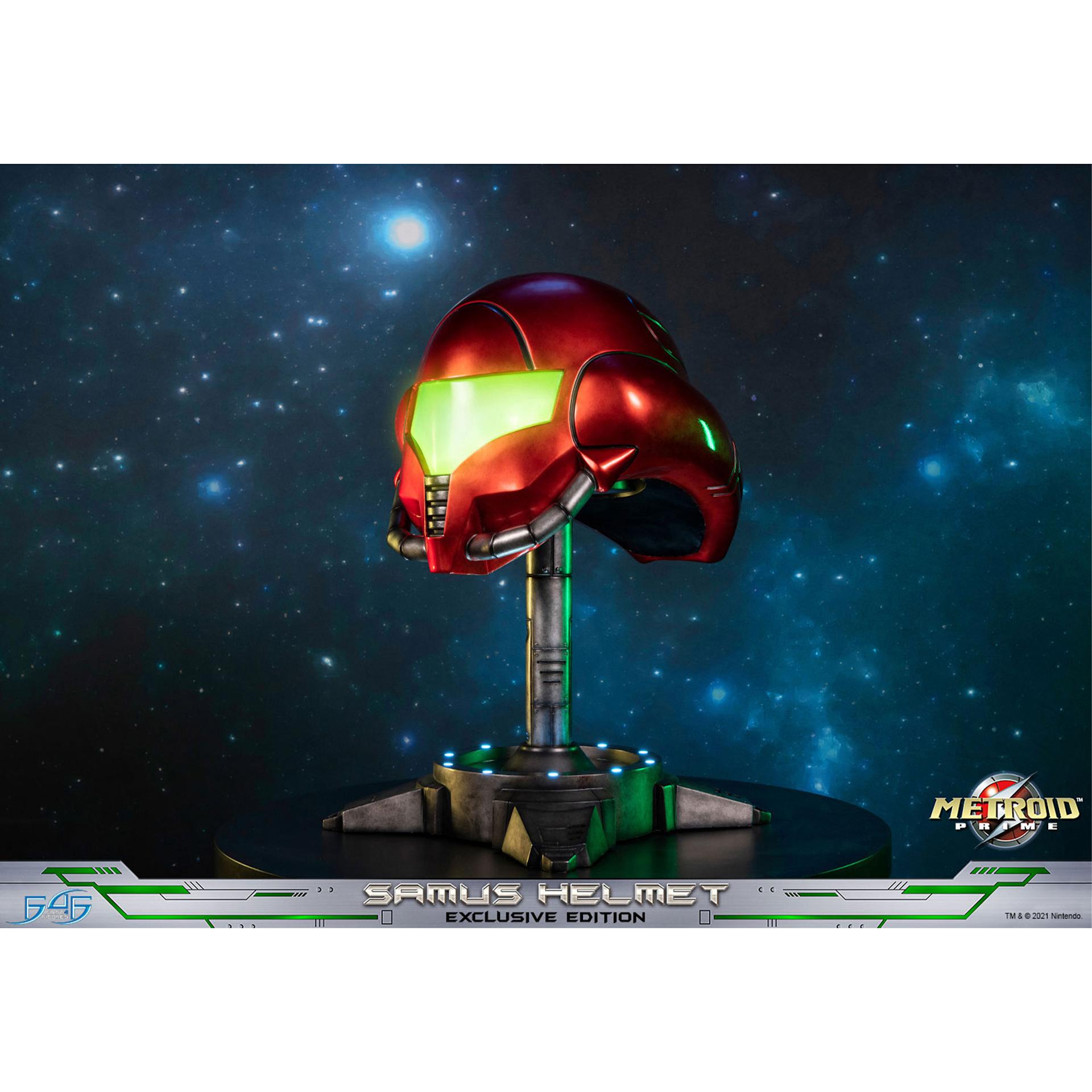 Metroid Prime: Samus Helmet Figurine (Exclusive Edition) - My Nintendo ...