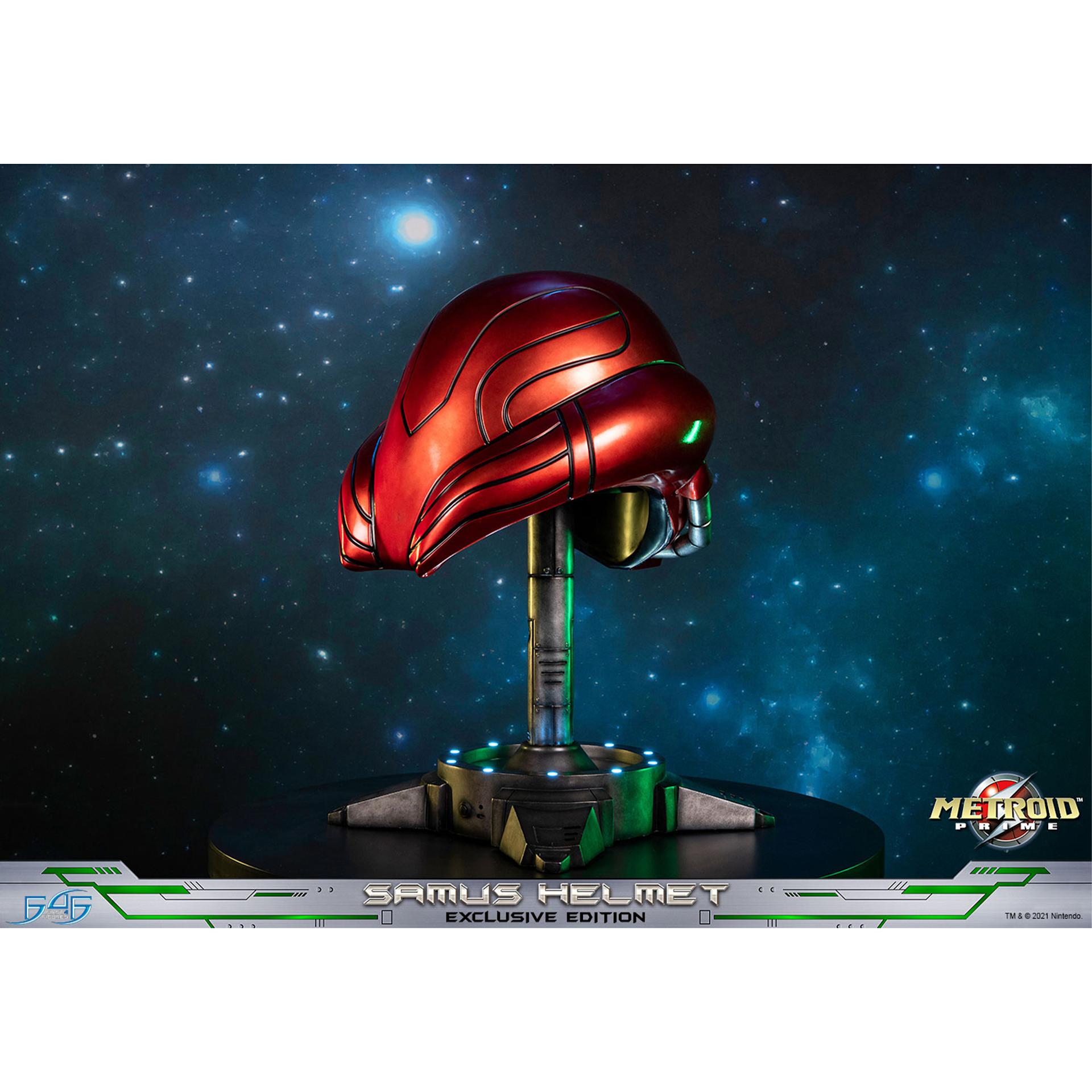 Metroid Prime: Samus Helmet Figurine (Exclusive Edition) - My Nintendo ...