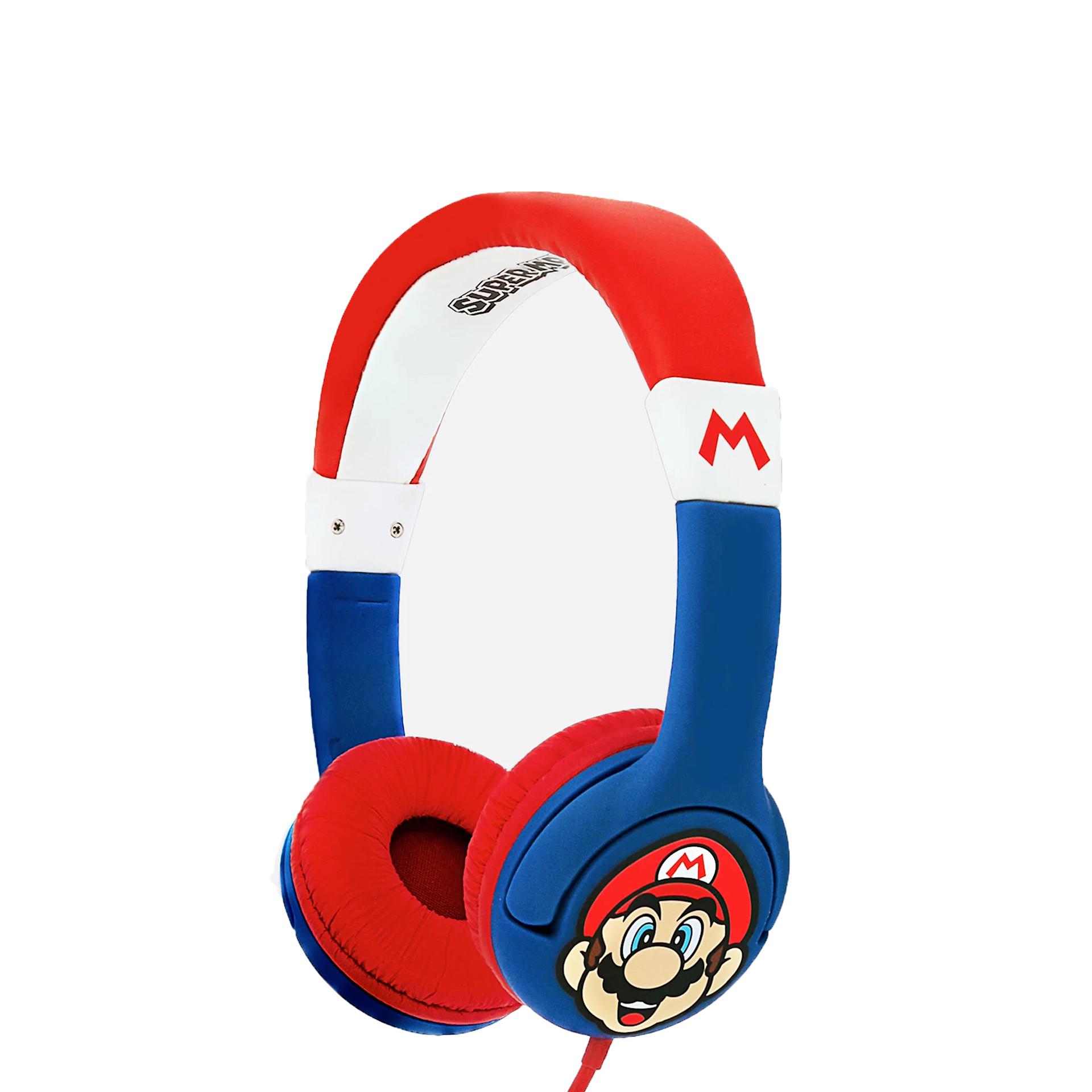 Children's Headphones (Wired) - Super Mario Blue - My Nintendo Store