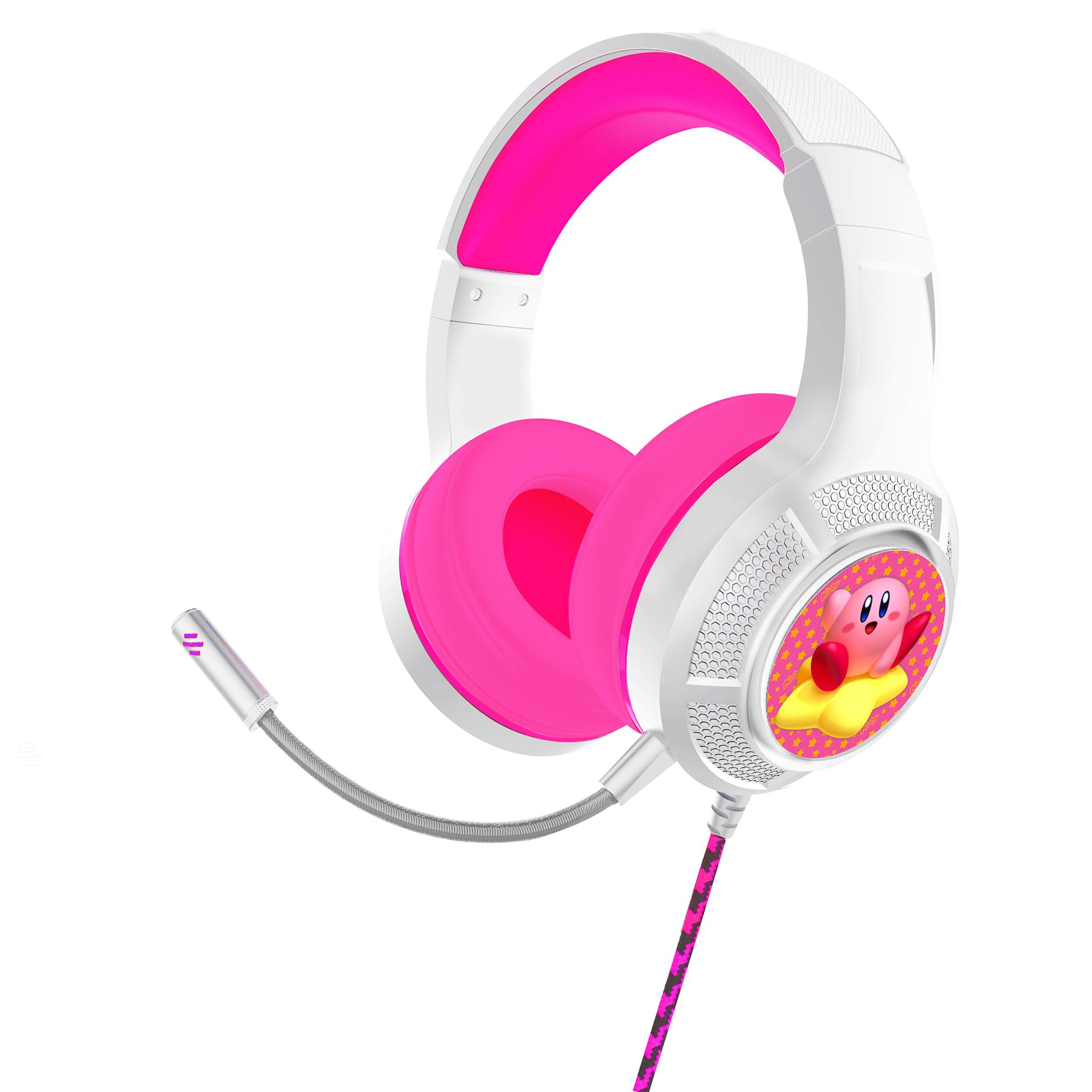Nintendo Switch Gaming Headphones (Wired) - Kirby - My Nintendo Store