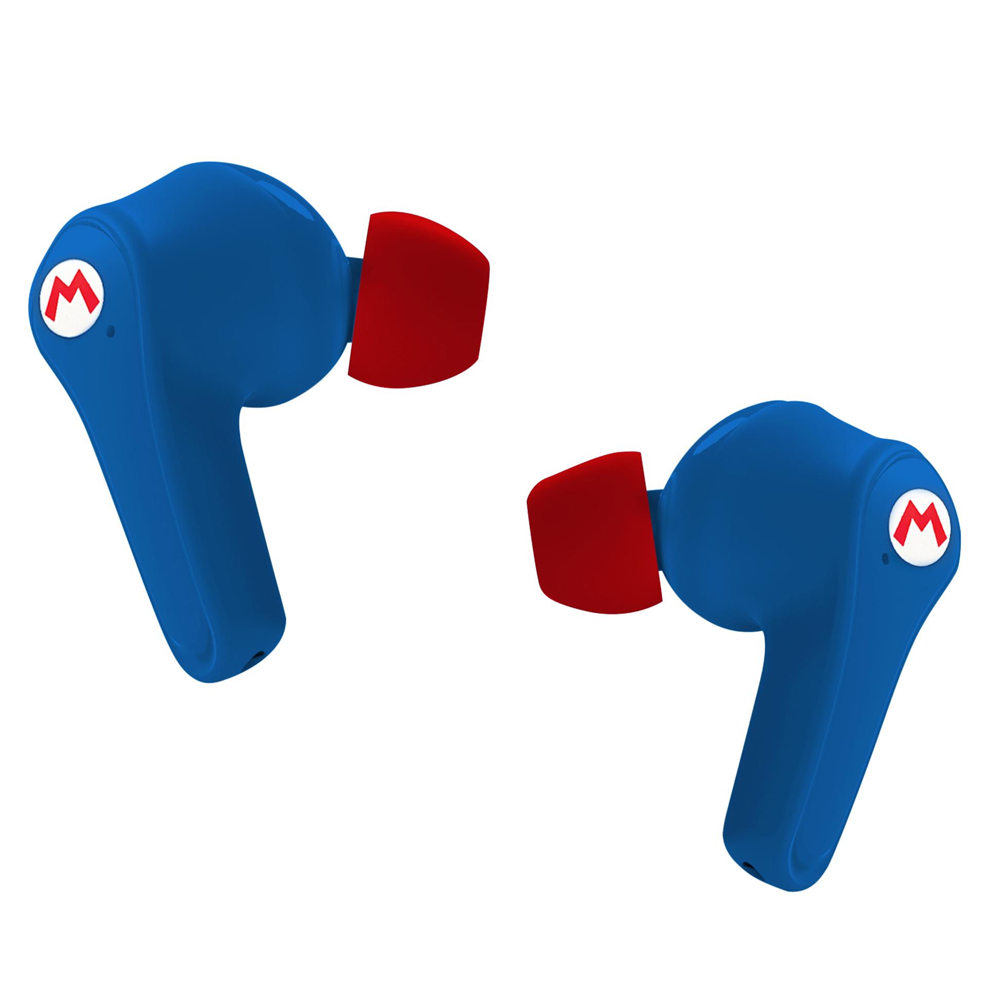 True Wireless Sound Earphones - Super Mario (Blue) - My Nintendo Store