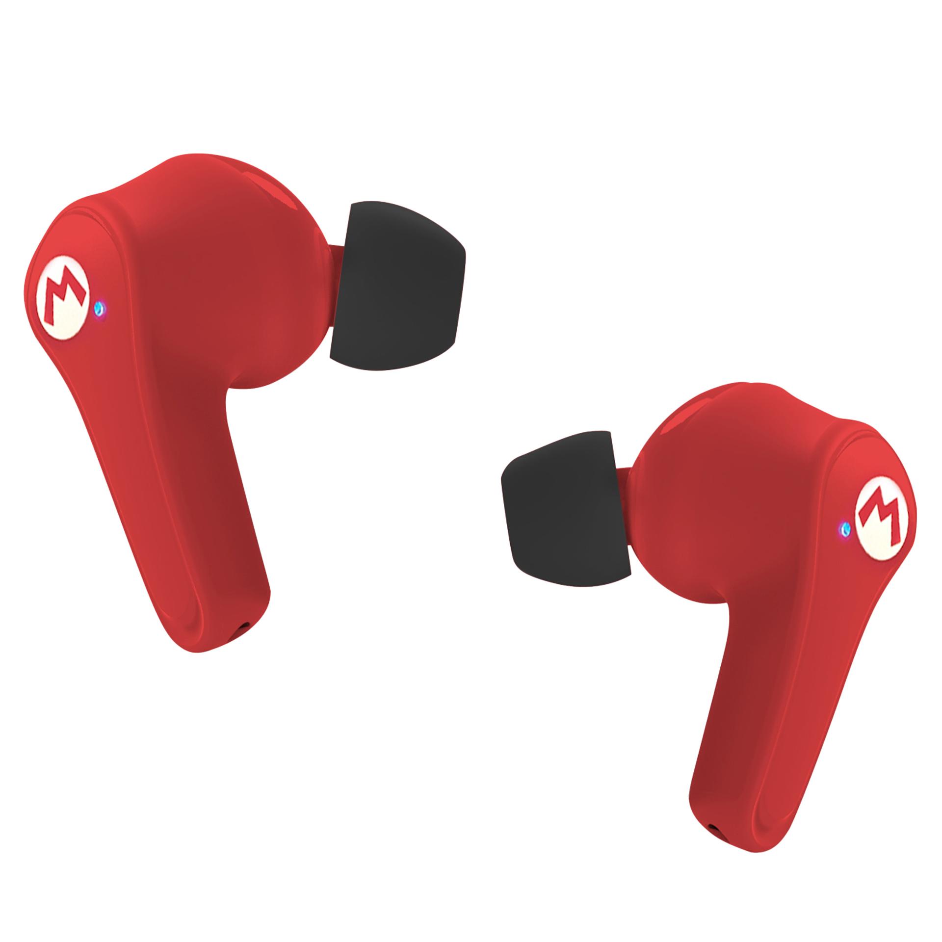 True Wireless Sound-oordopjes - Super Mario (rood) - My Nintendo Store