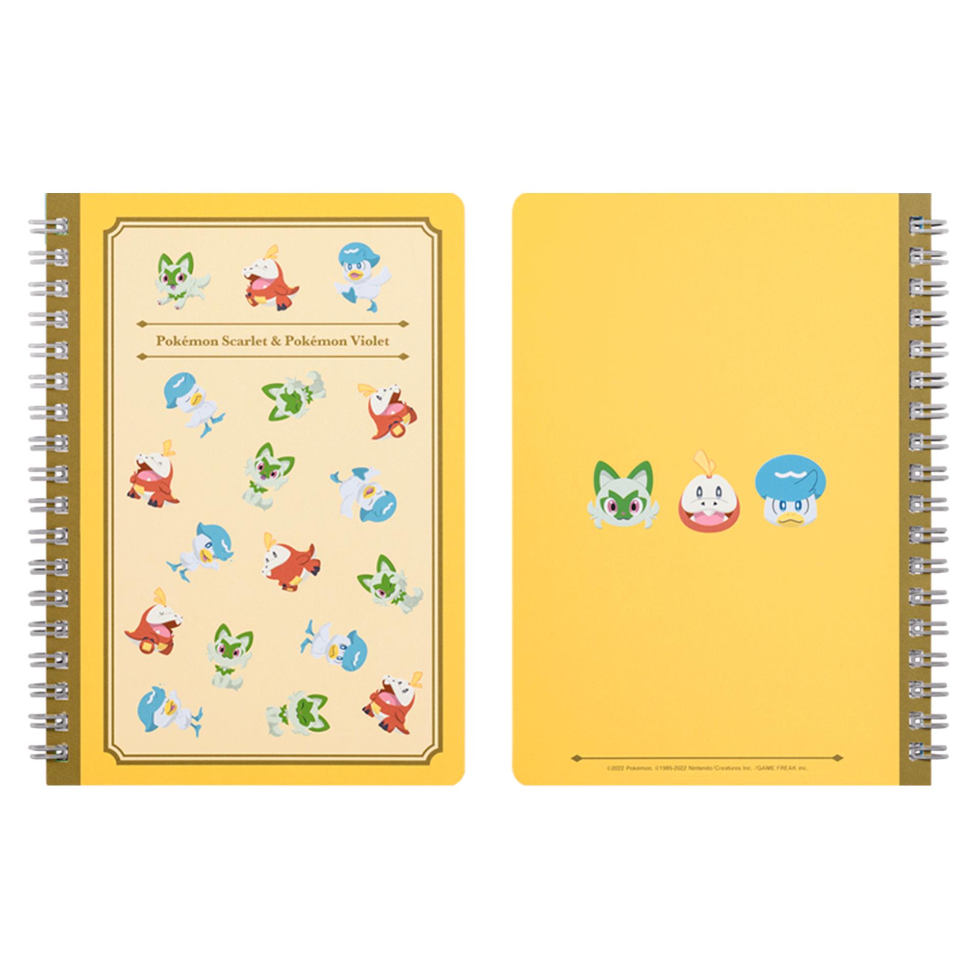 Pokémon Scarlet & Pokémon Violet Notebook - My Nintendo Store
