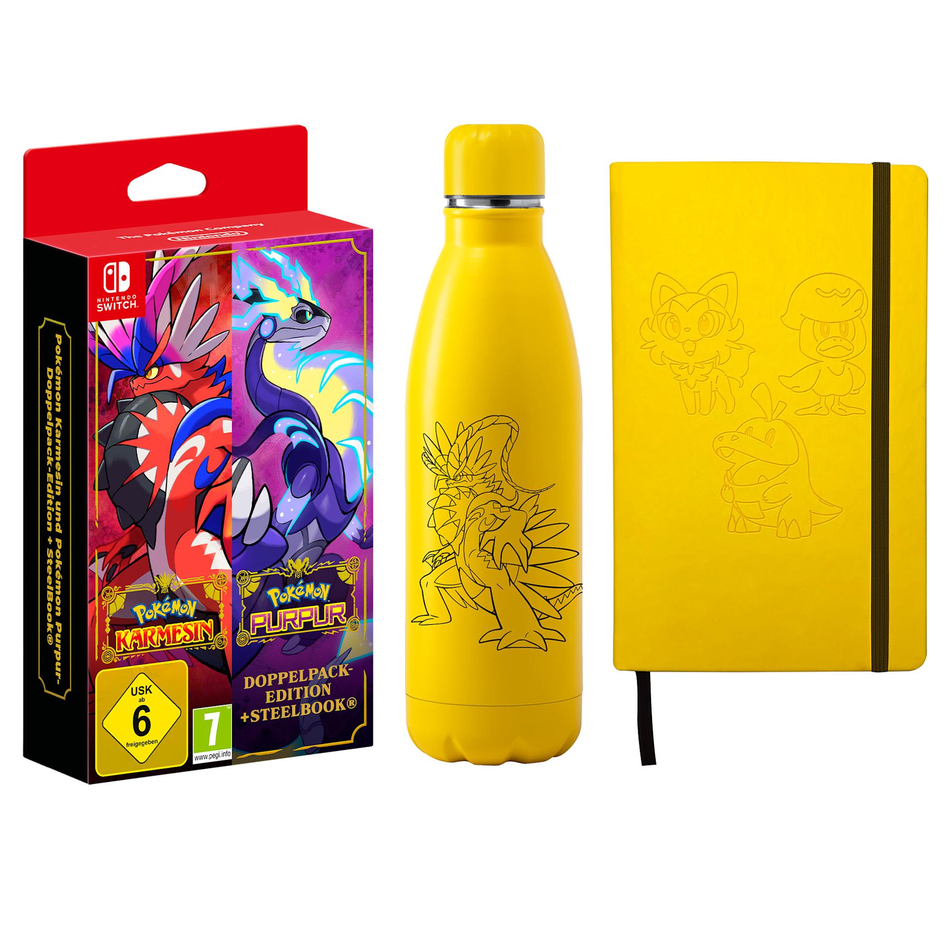 Bundle mit Pokémon Karmesin und Pokémon Purpur-Doppelpack-Edition ...