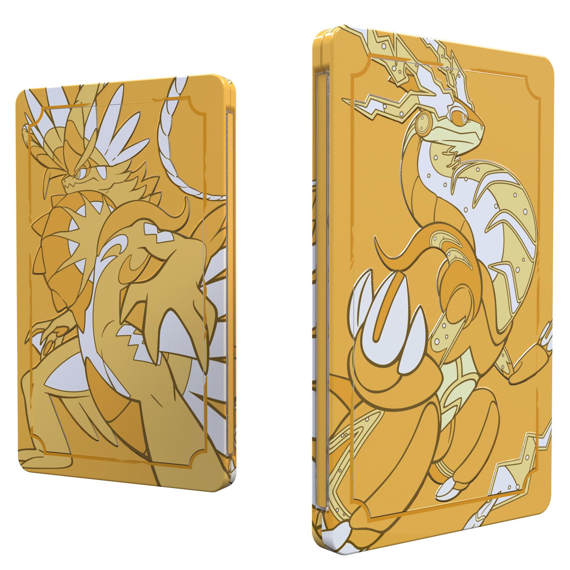 Pokémon Scarlet and Pokémon Violet Dual Pack SteelBook® Edition + First ...