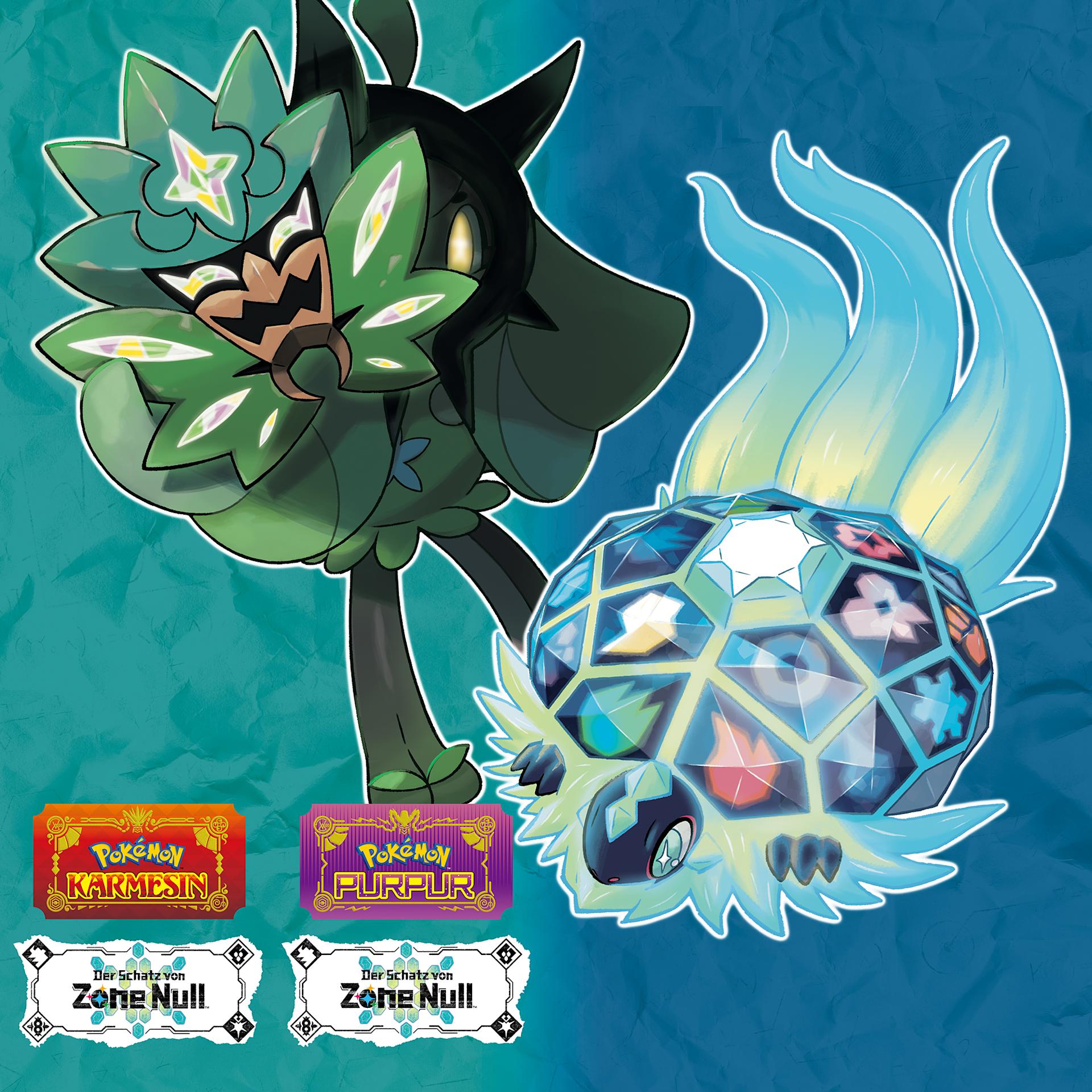 Pokémon Karmesin oder Pokémon Purpur: Der Schatz von Zone Null - My ...
