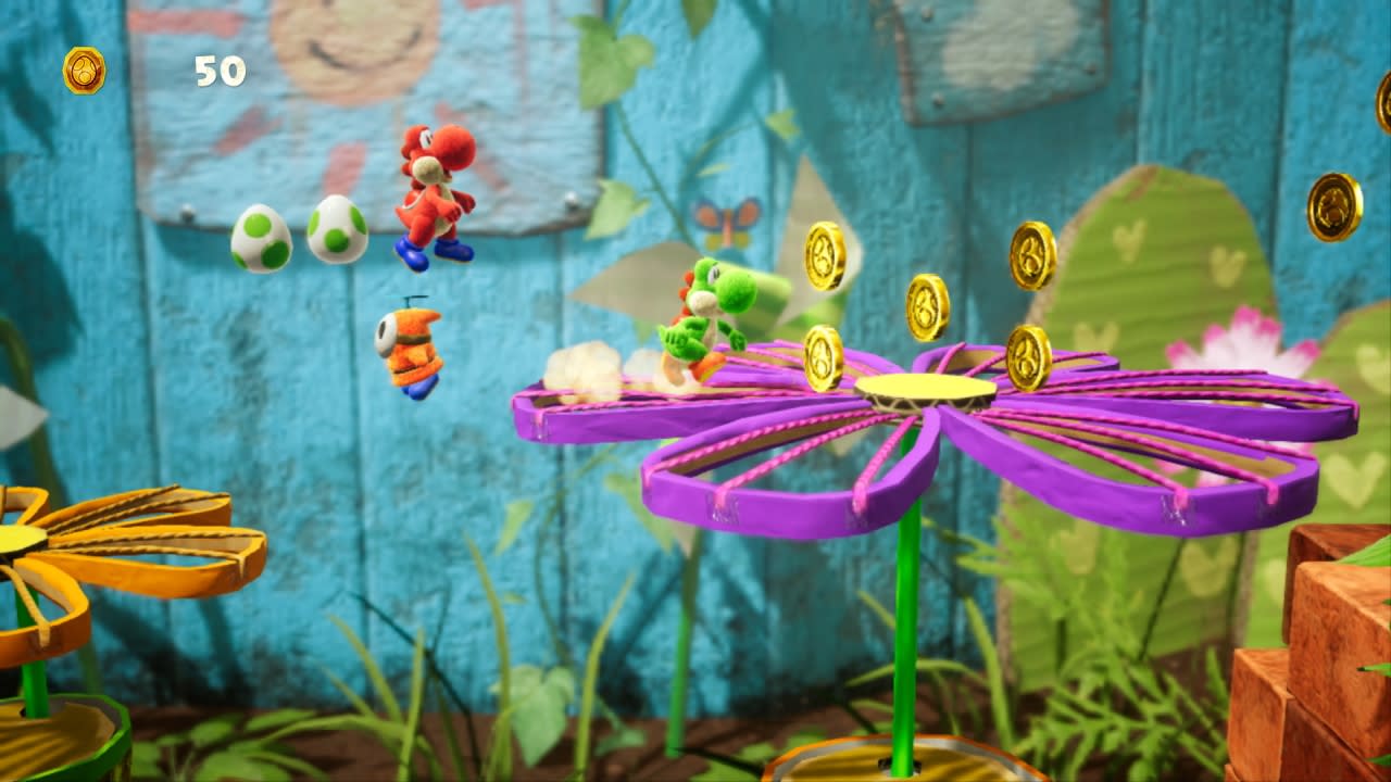 Yoshi's Crafted World sur Nintendo Switch