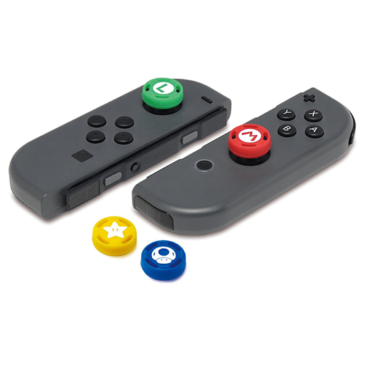 Nintendo Switch Analogue Stick Caps - Super Mario - My Nintendo Store