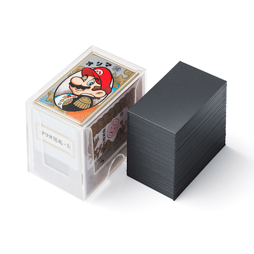 Mario Hanafuda-Karten (schwarz) - My Nintendo Store
