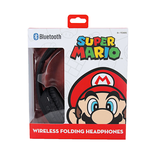 Nintendo Switch Wireless Folding Headphones - Super Mario - My Nintendo ...