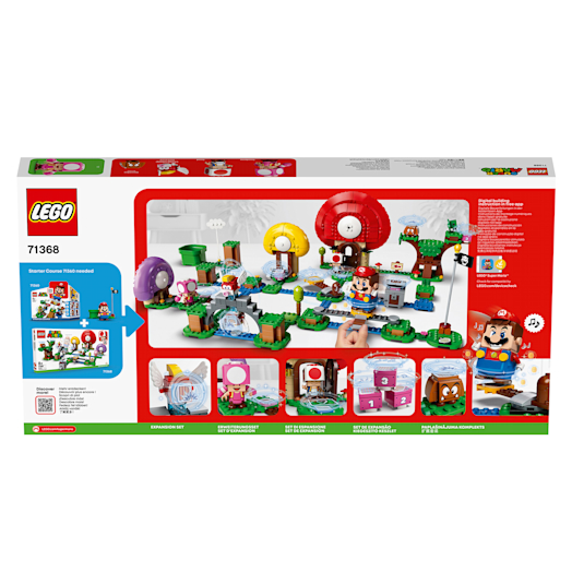 LEGO® Super Mario - Set de Expansão - A Caça ao Tesouro de Toad (71368 ...