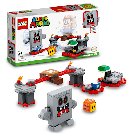 Ensemble d'extension La forteresse de lave de Whomp LEGO® Super Mario ...
