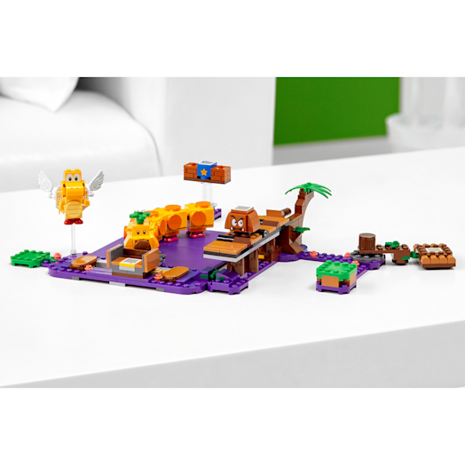 LEGO Super Mario Wiggler's Poison Swamp Expansion Set (71383) - My ...