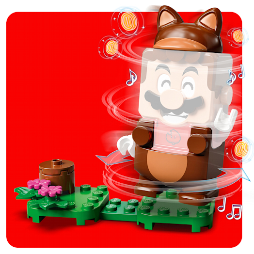 LEGO Super Mario Tanooki Mario Power-Up Pack (71385) - My Nintendo Store