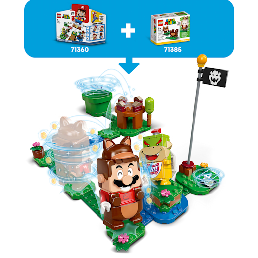LEGO® Super Mario - Pack Power-Up - Mario Tanuki (71385) – My Nintendo ...