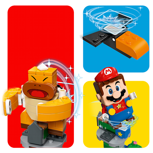 LEGO Super Mario Boss Sumo Bro Topple Tower Expansion Set (71388) - My ...