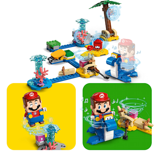 Ensemble d'extension Le bord de mer de Dorrie LEGO® Super Mario (71398 ...
