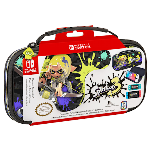 Nintendo Switch Deluxe Travel Case (Splatoon 3) - My Nintendo Store Nintendo Switch Deluxe Travel Case (Splatoon 3) - My Nintendo Store