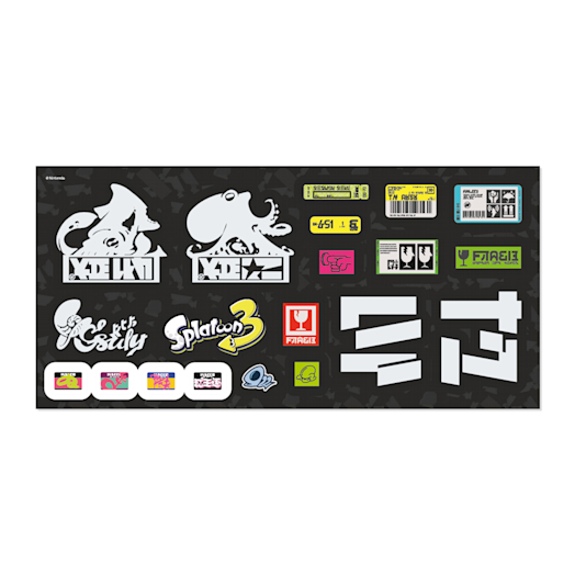 Splatoon 3 Sticker Set - My Nintendo Store