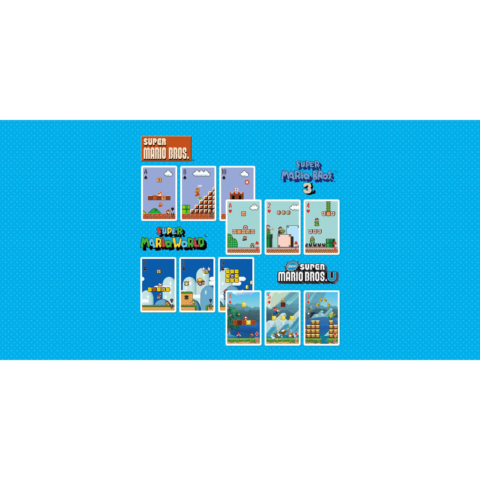 Mario Playing Cards (Game Levels) - My Nintendo Store