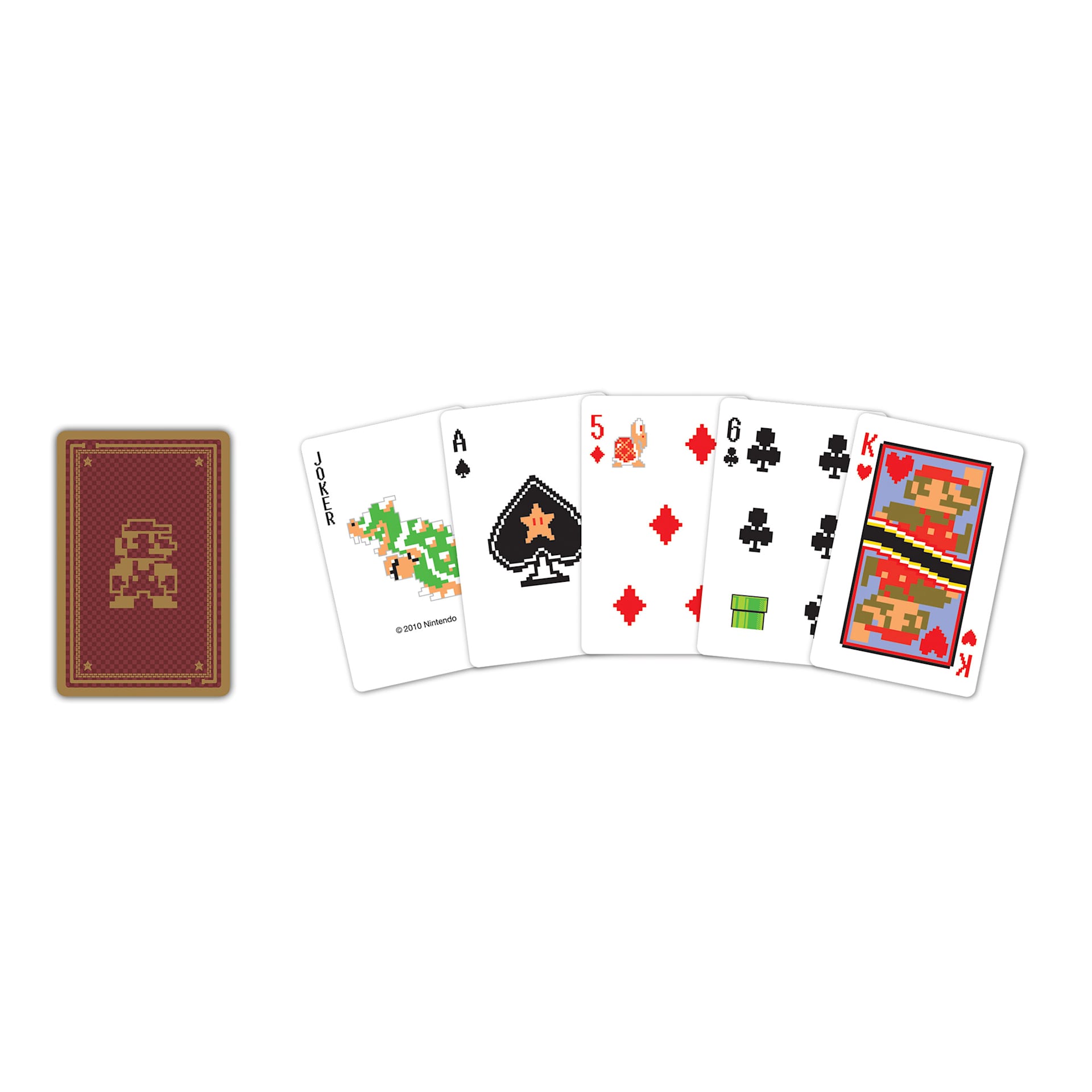 Mario Playing Cards (Pixel Art) - My Nintendo Store
