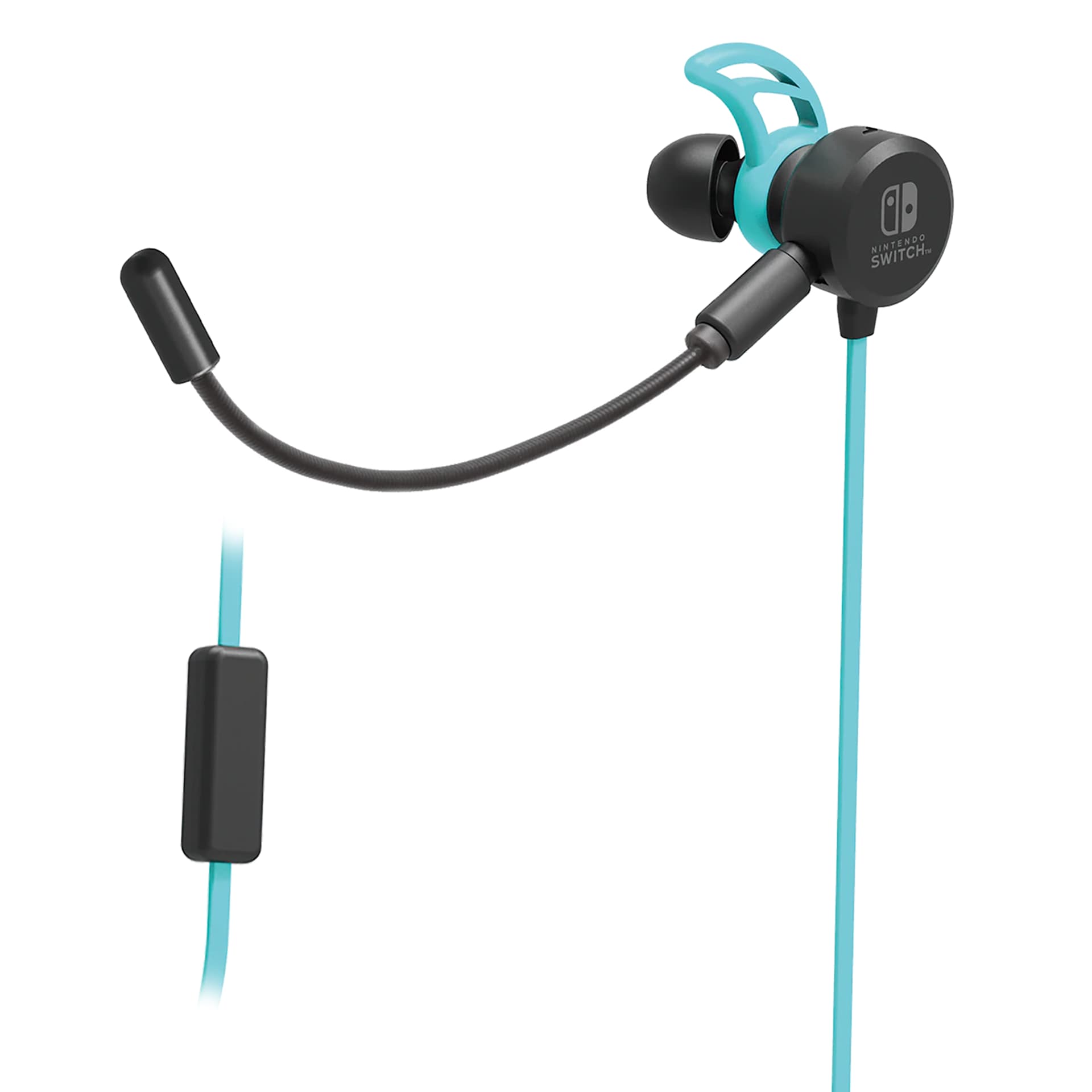 Nintendo Switch Gaming Earbuds (Wired) - Neon Blue / Neon Red - My ...