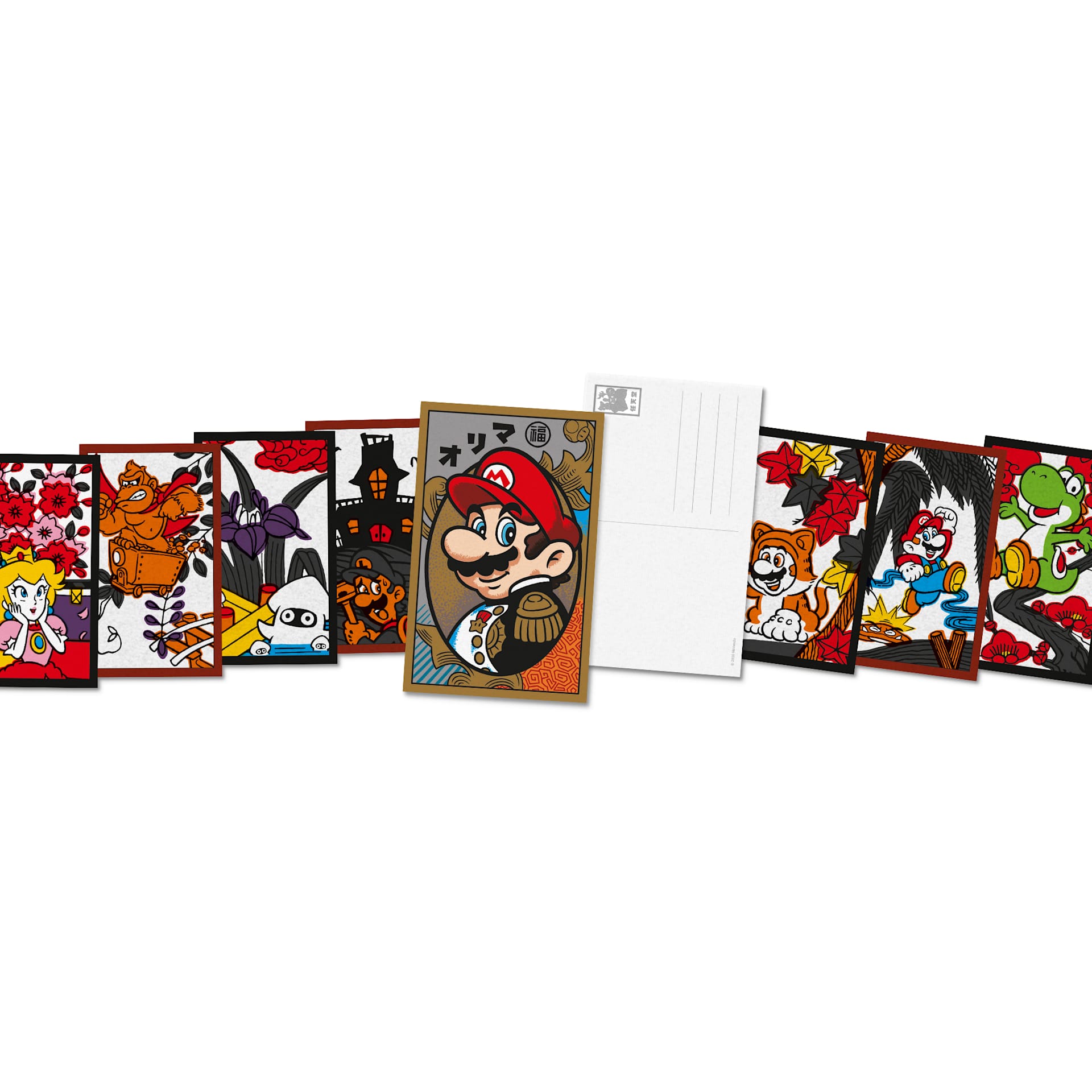 Mario Hanafuda Postkarten-Set - My Nintendo Store