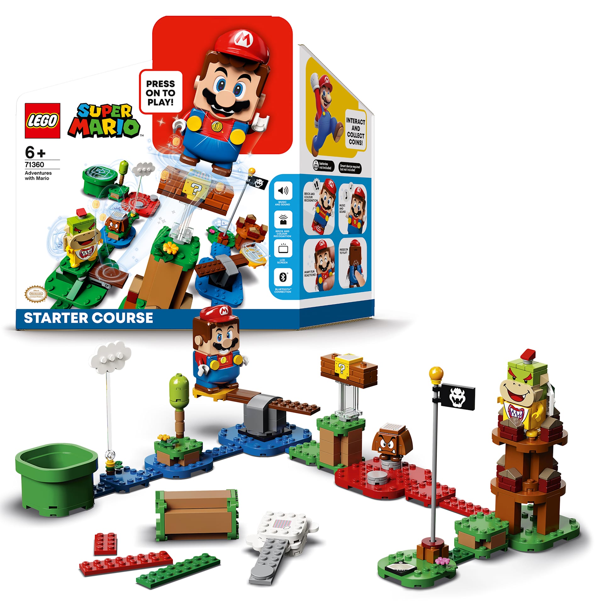 LEGO Super Mario Adventures with Mario Starter Course (71360) - My ...