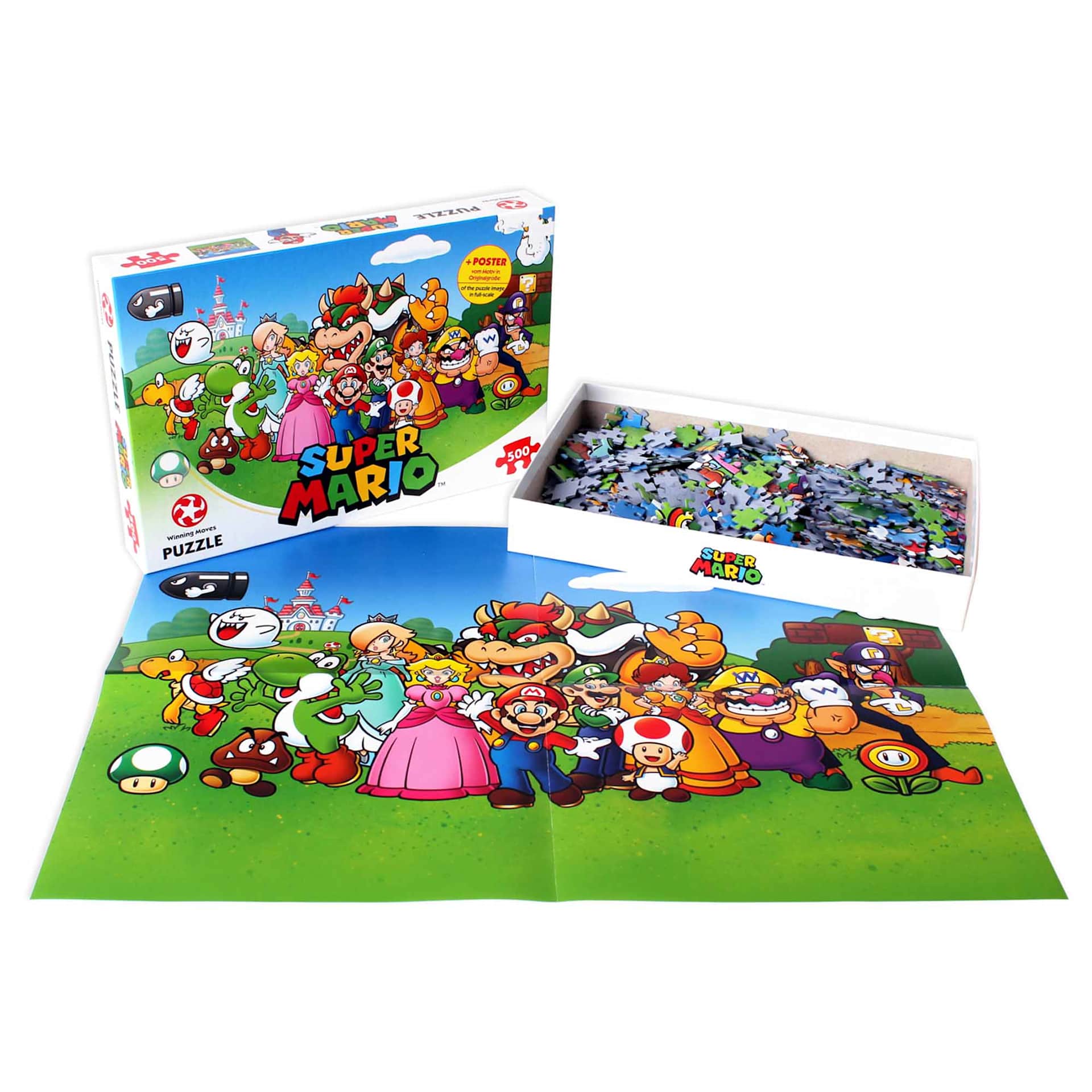 Super Mario & Friends Jigsaw Puzzle - Nintendo Store