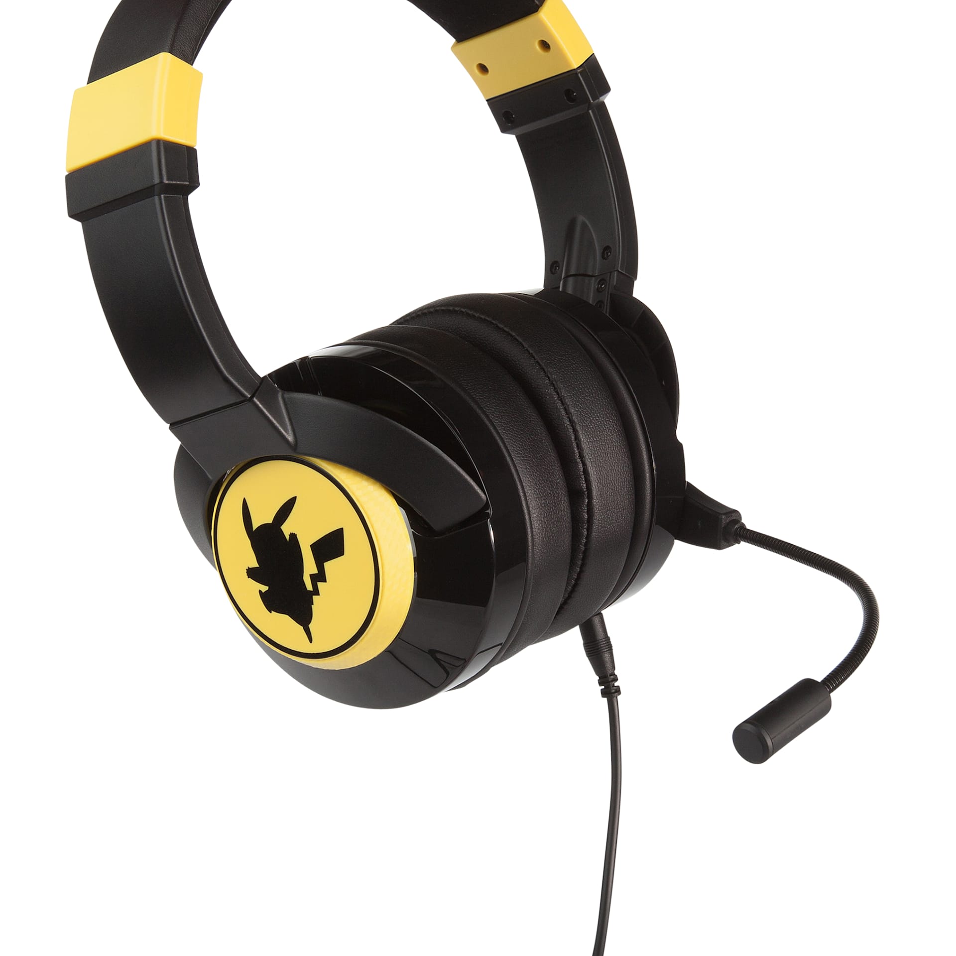 Nintendo Switch Gaming Headphones (Wired) - Pokémon Pikachu Silhouette ...