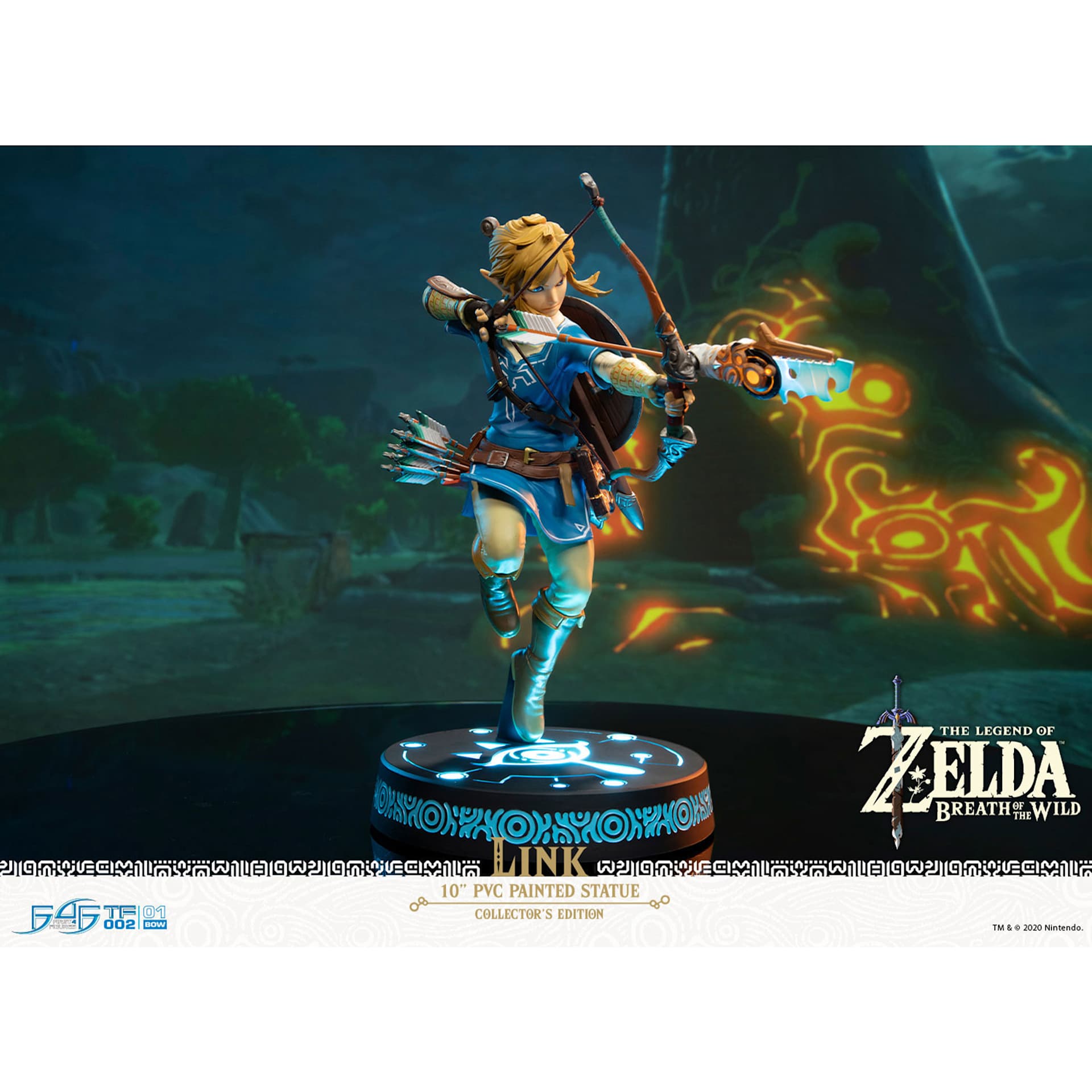 The Legend of Zelda: Breath of the Wild Link Figurine (Collector's ...