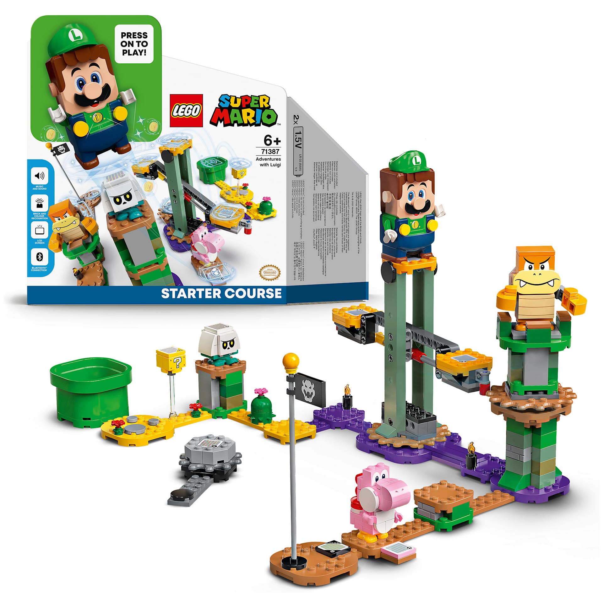 LEGO® Super Mario - Pack Inicial - Aventuras com Luigi (71387) – My ...