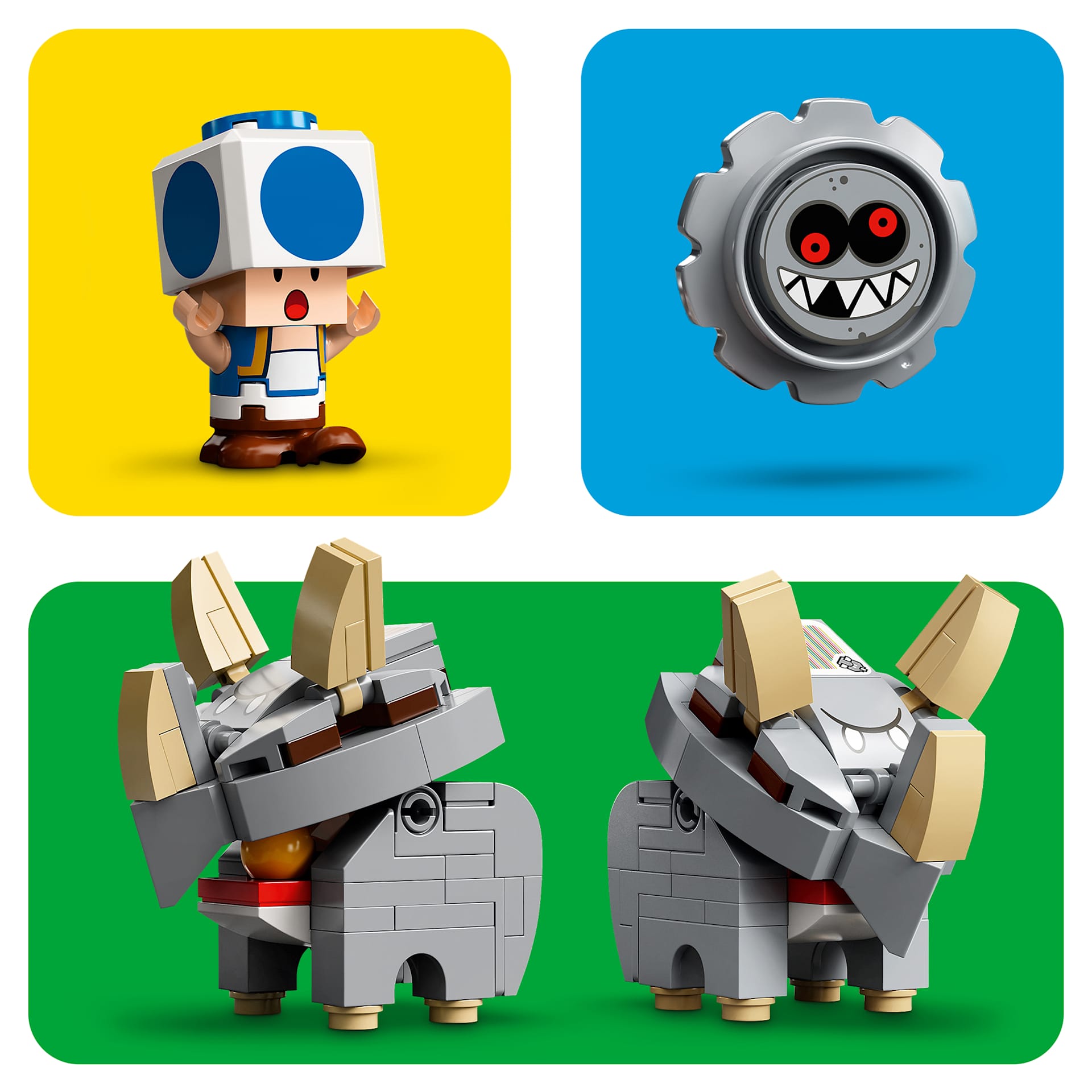 LEGO Super Mario Reznor Knockdown Expansion Set (71390) - My Nintendo Store