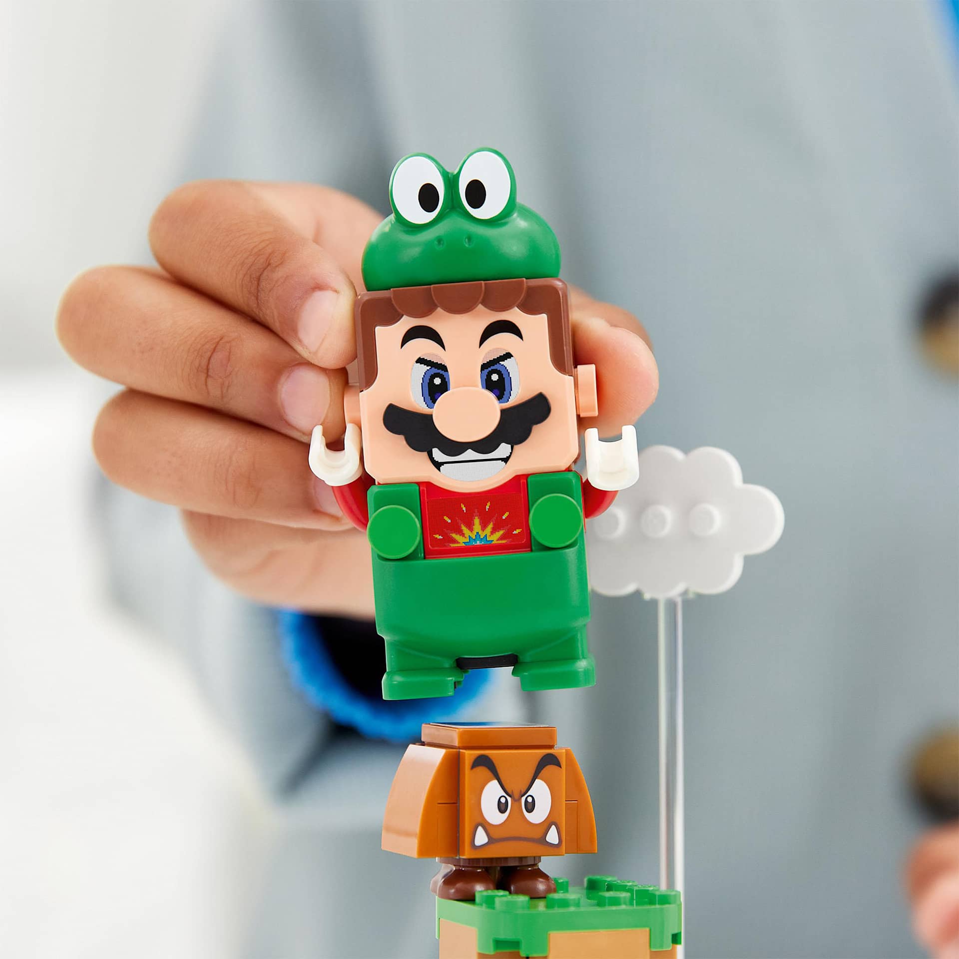 LEGO Super Mario Frog Mario Power-Up Pack (71392) - My Nintendo Store