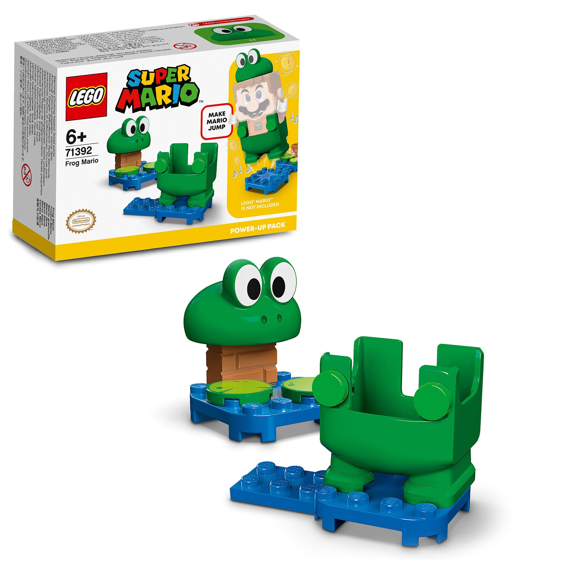 LEGO Super Mario Frog Mario Power-Up Pack (71392) - My Nintendo Store