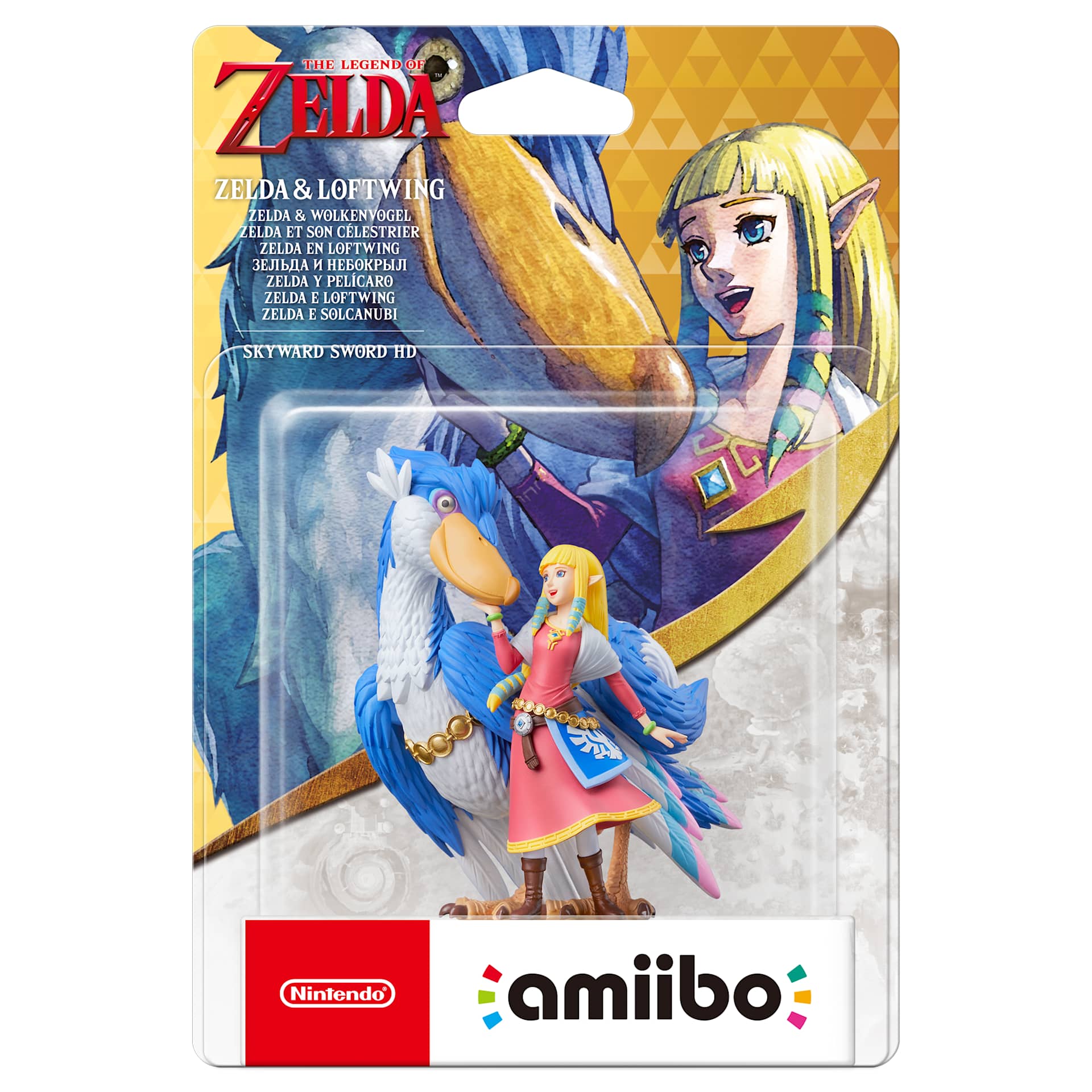 amiibo de Zelda & Loftwing (The Legend of Zelda Collection) - My ...