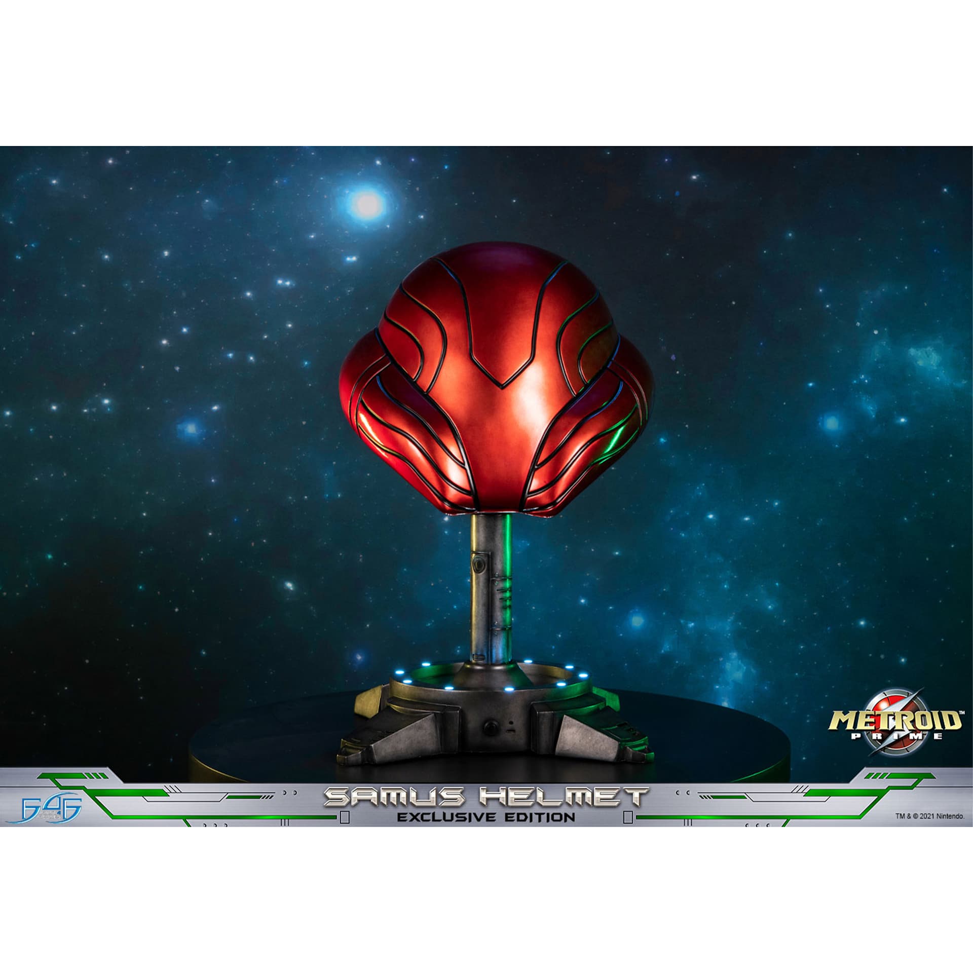 Metroid Prime: Samus Helmet Figurine (Exclusive Edition) - My Nintendo ...