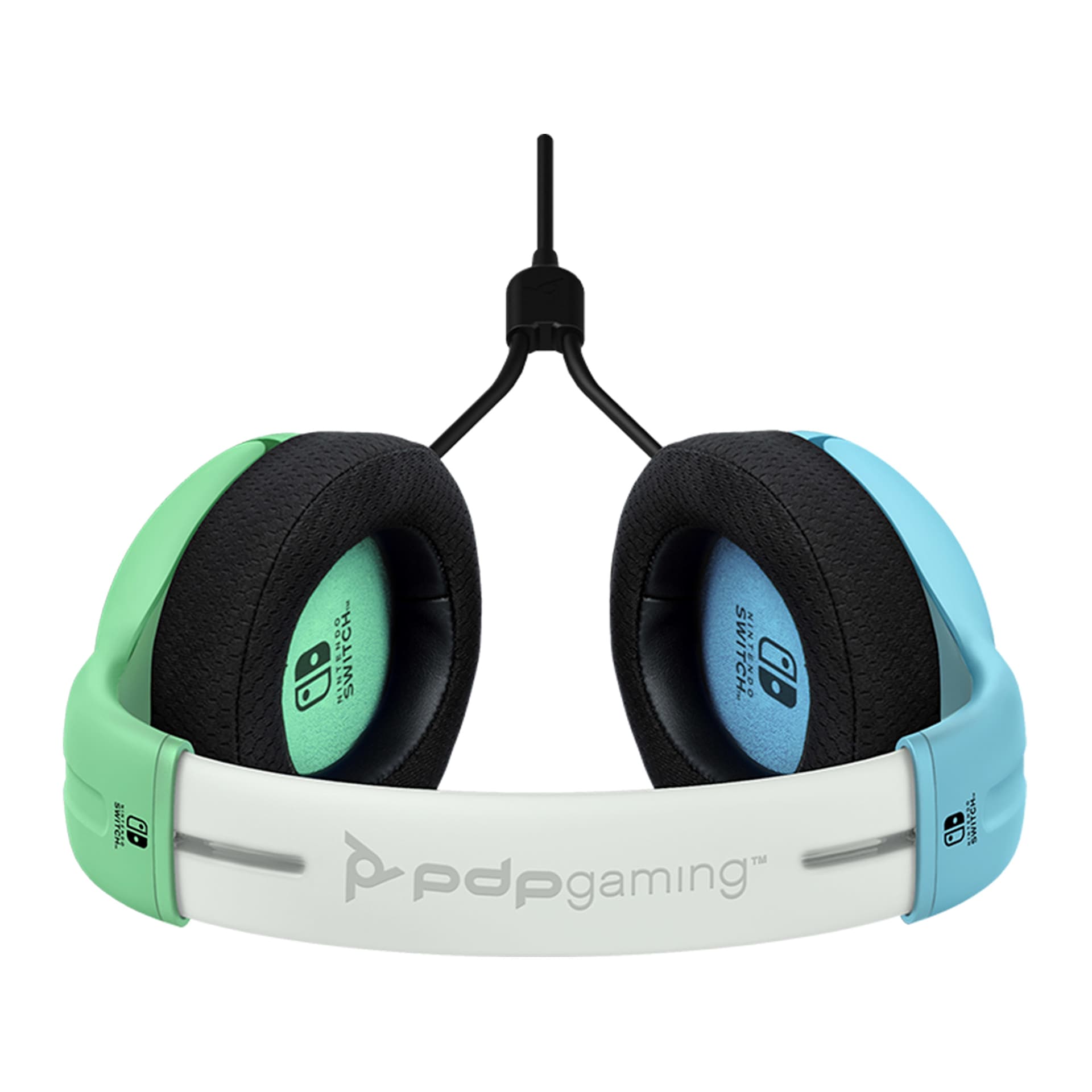 Nintendo Switch Gaming Headphones (Wired) – Pastel Green / Pastel Blue ...