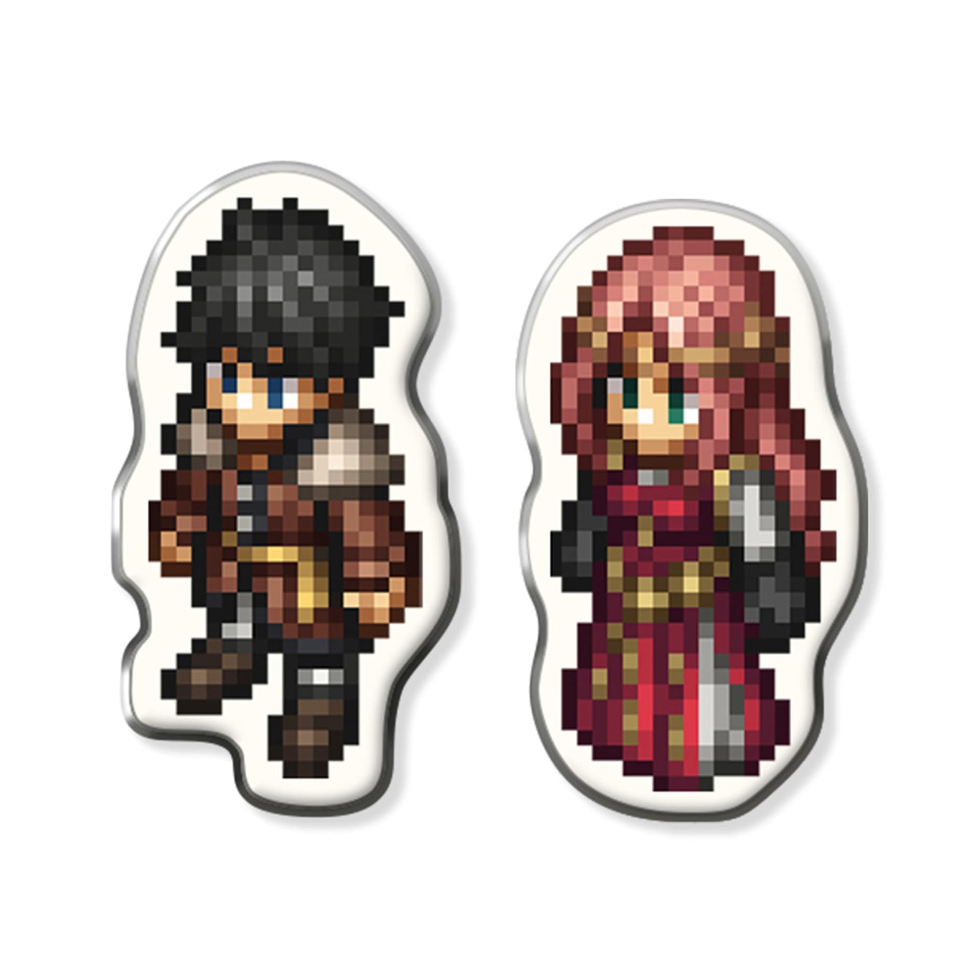 Triangle Strategy Pin Set (Serenoa & Frederica) - My Nintendo Store