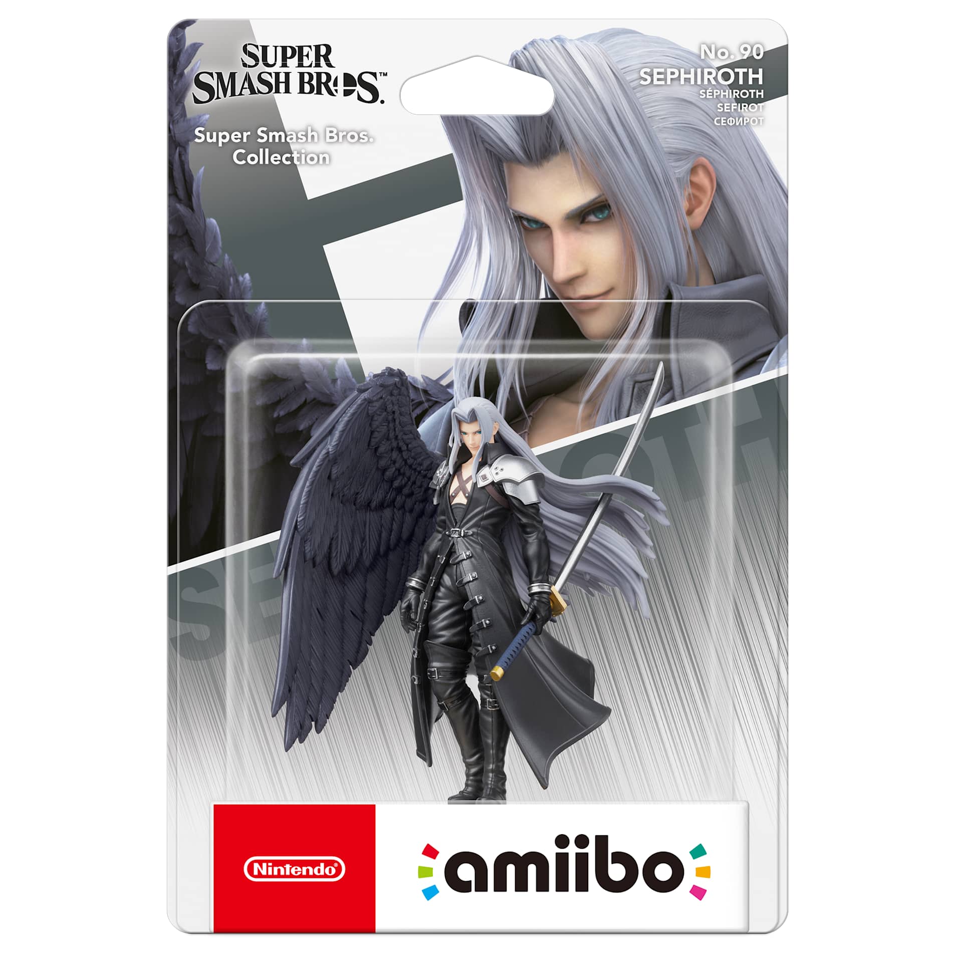 Sephiroth-amiibo (Super Smash Bros. Collection) - My Nintendo Store