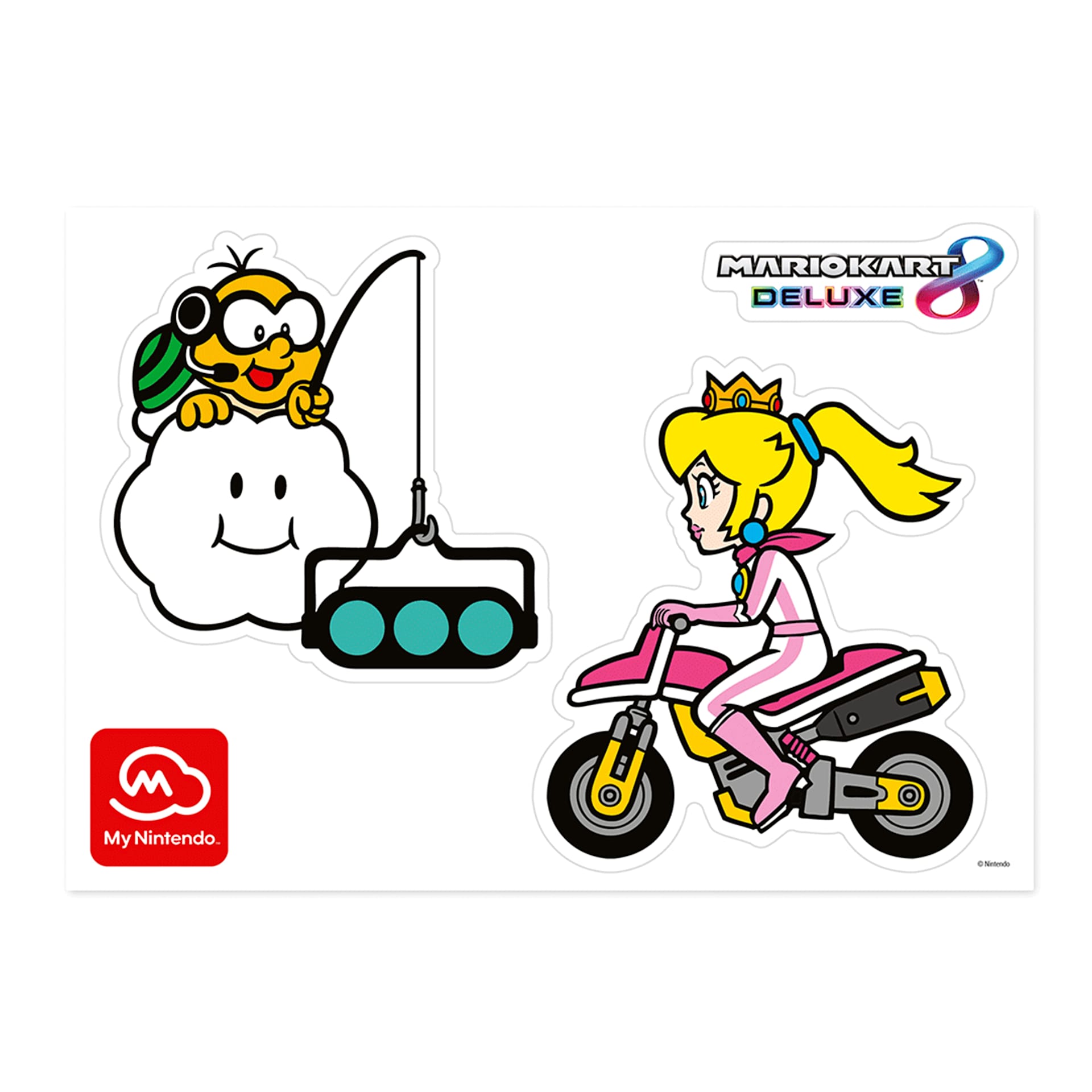 Mario Kart 8 Deluxe Window Stickers (Set 3) - My Nintendo Store