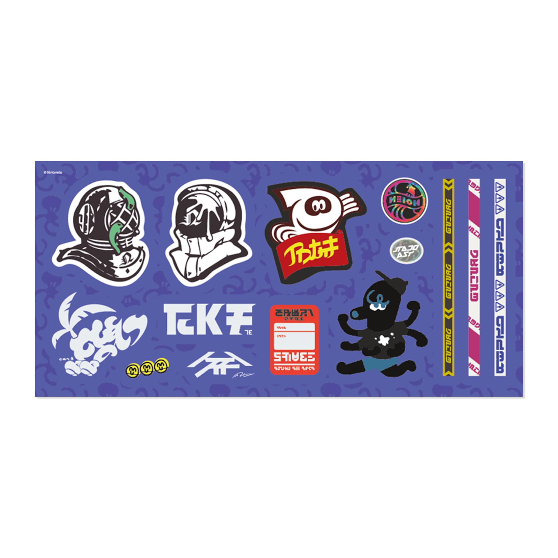 Splatoon 3 Sticker Set - My Nintendo Store