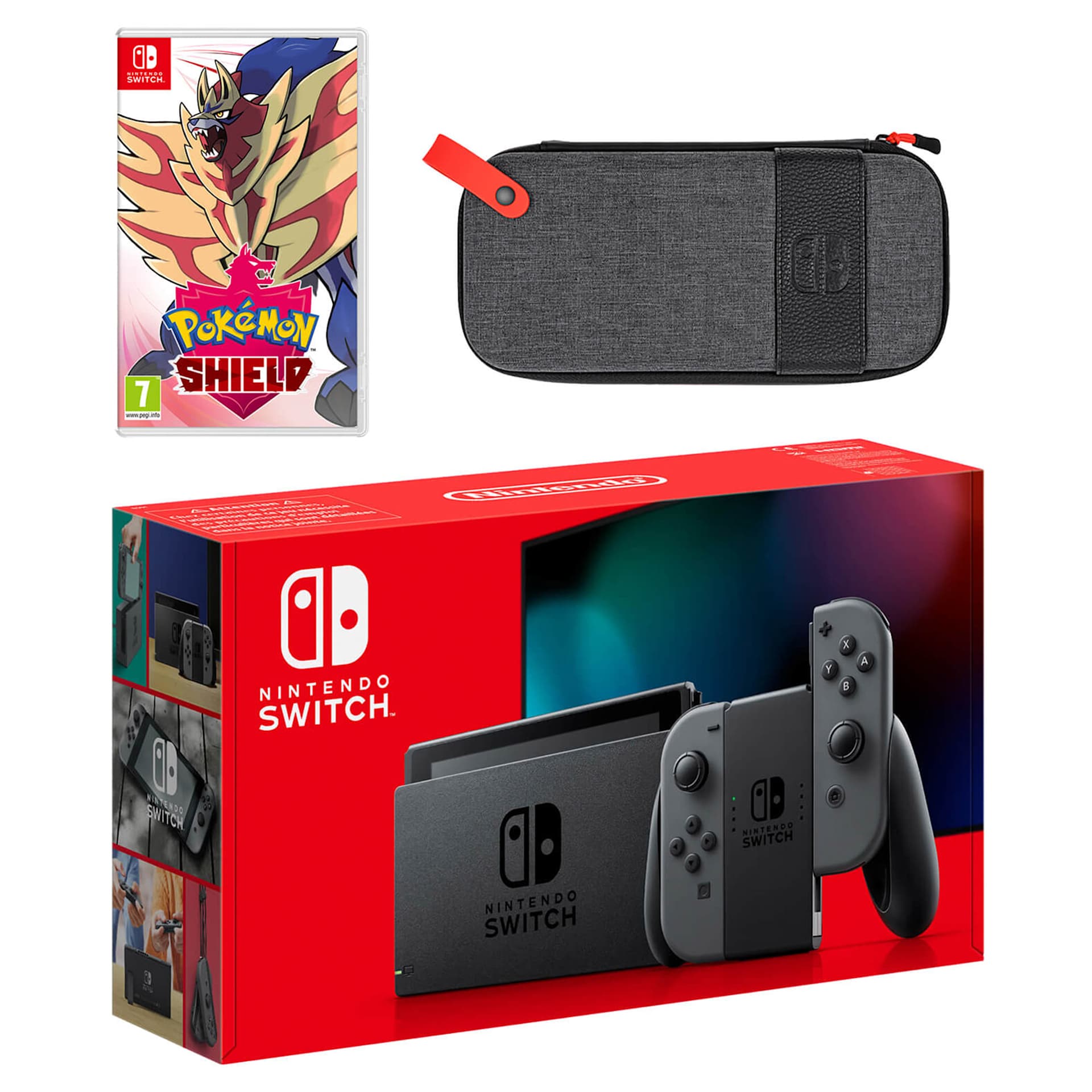 Nintendo Switch (Grey) Pokémon Shield Pack - Nintendo Store