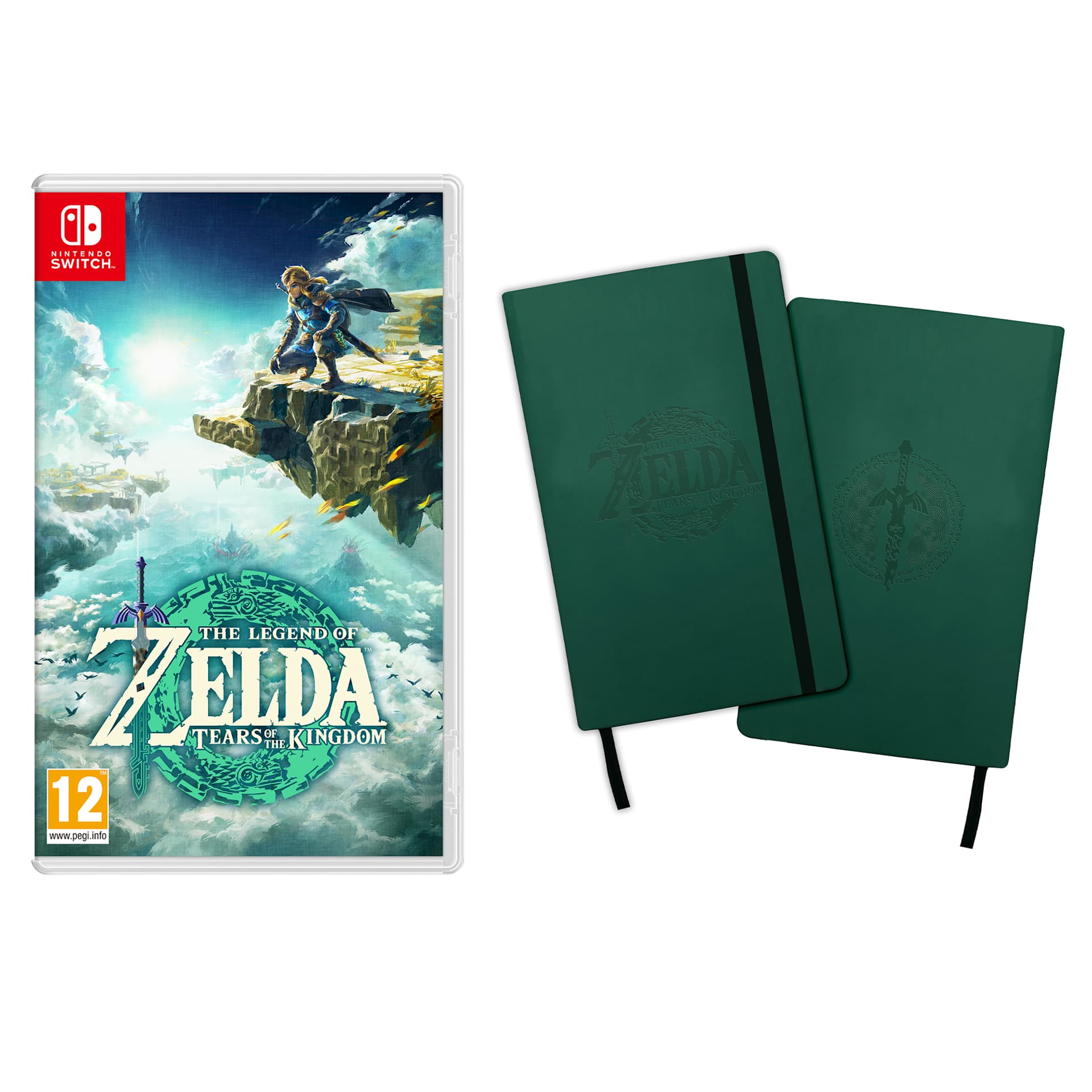 The Legend of Zelda: Tears of the Kingdom + Notebook Bundle - My ...