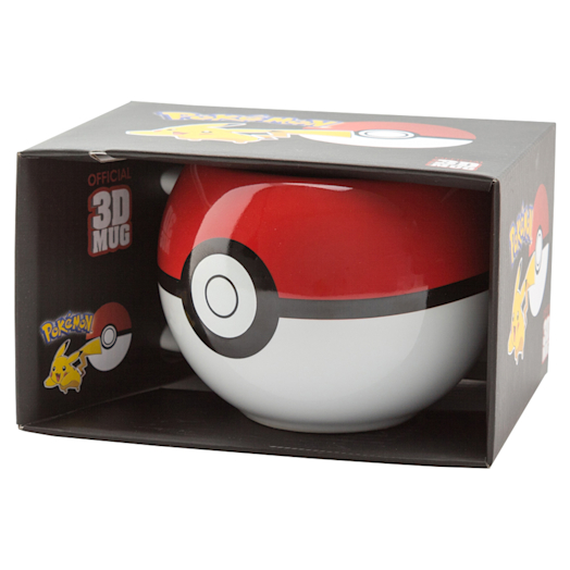 Pokémon Poké Ball 3D Mug - My Nintendo Store